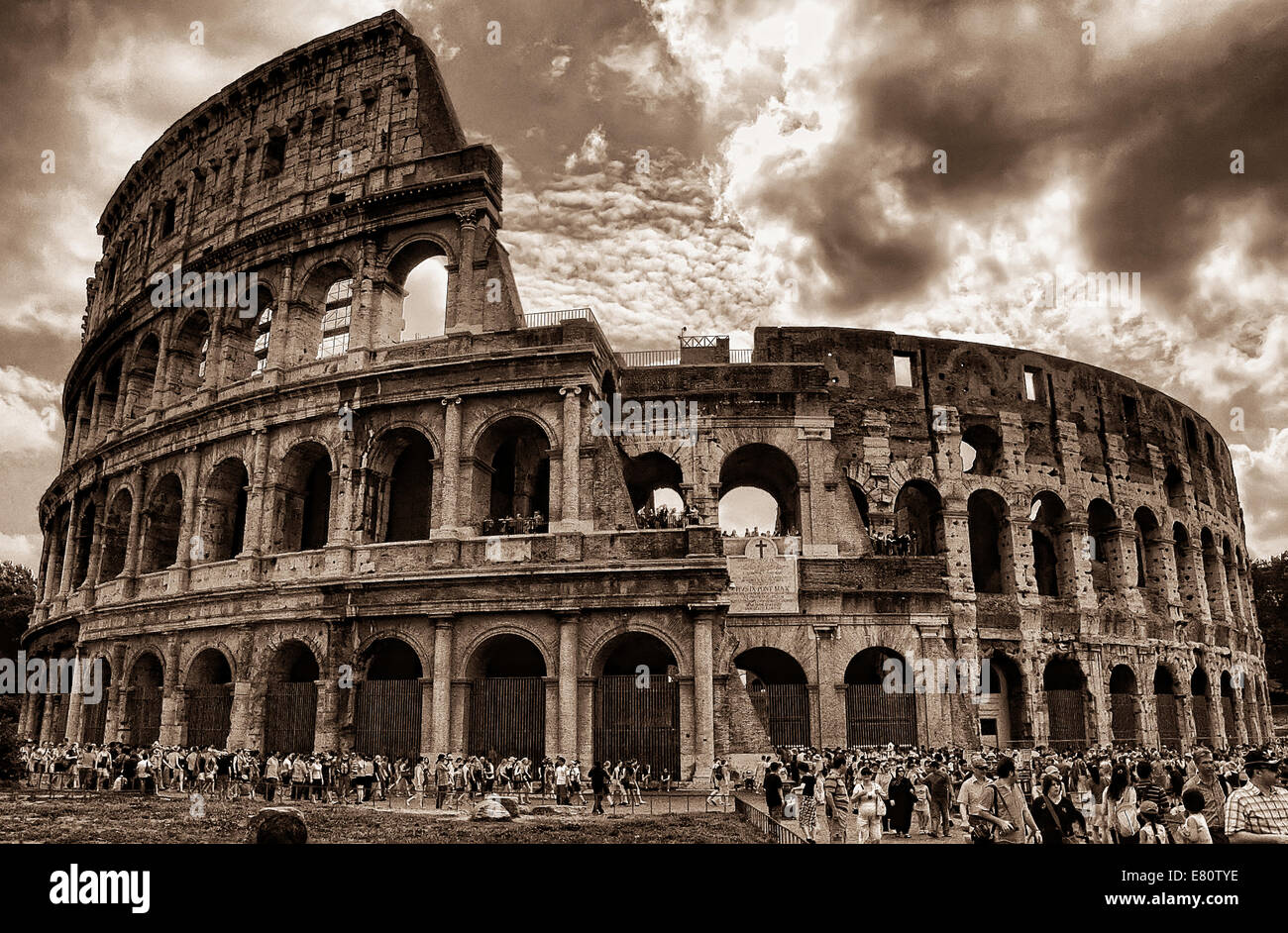 Great Colosseum, Rome, Italy Stock Photo - Alamy