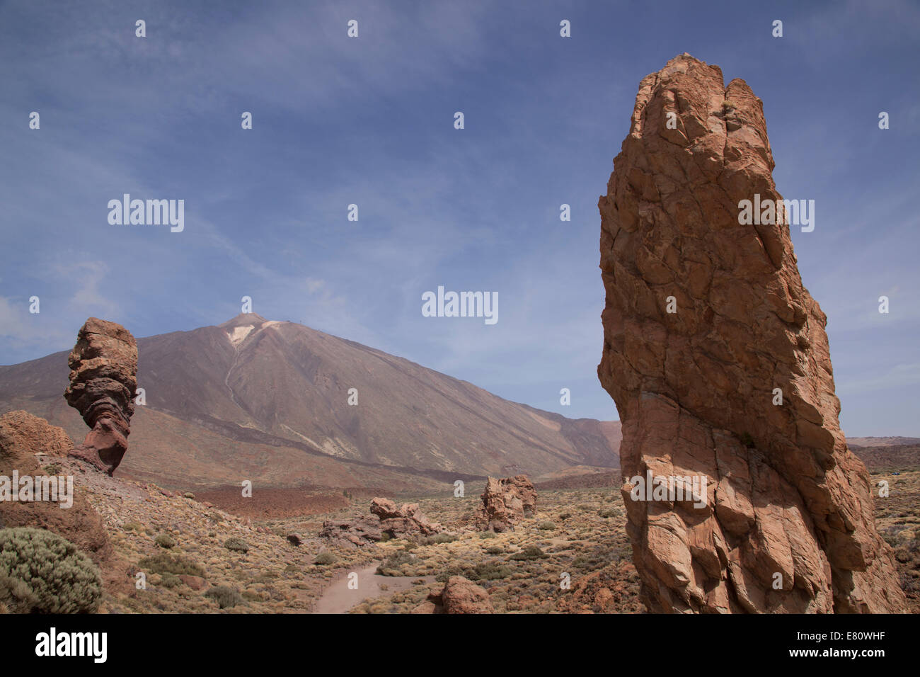 Tenerife Mount Teide Volcano Stock Photo - Alamy