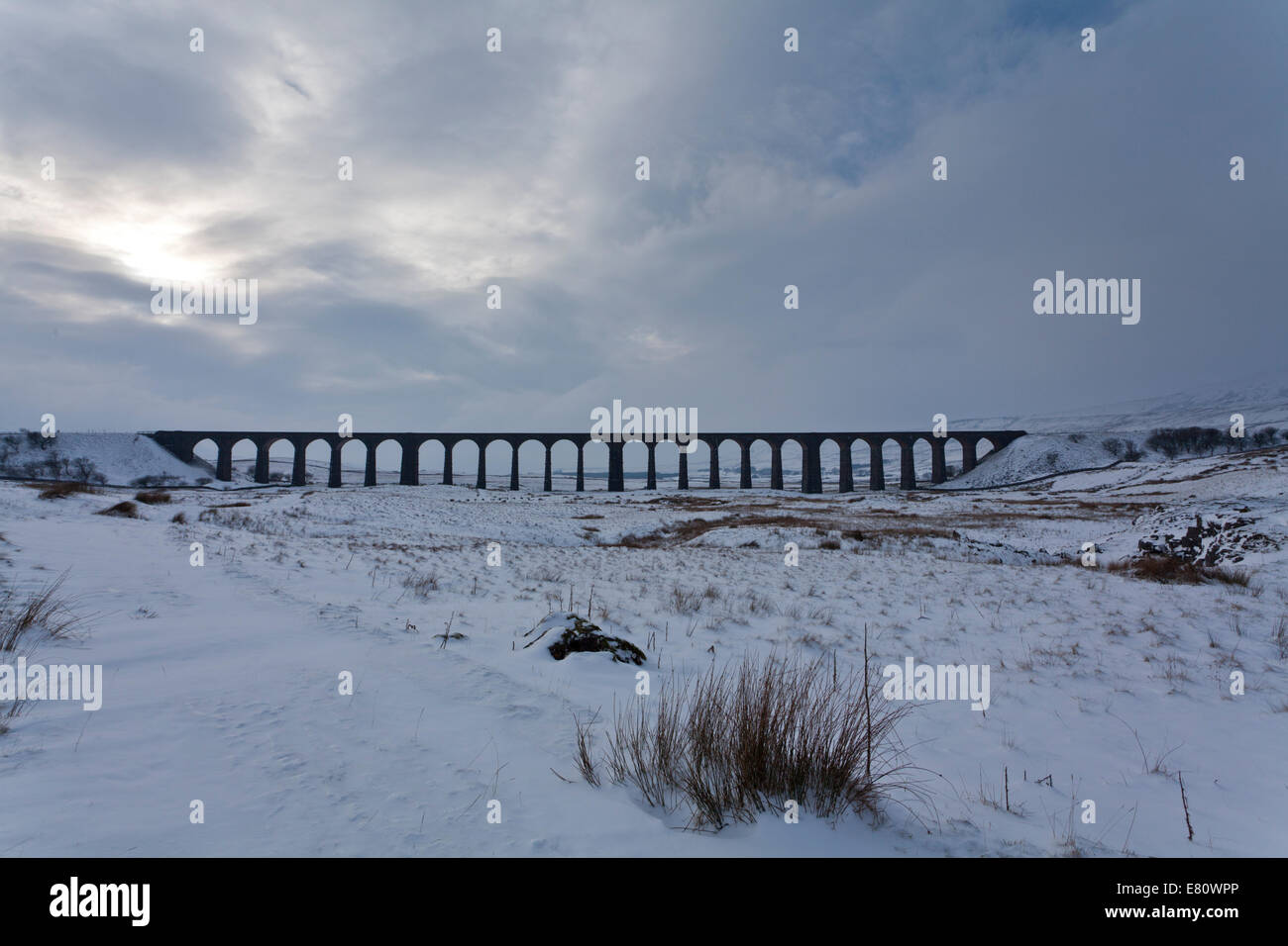 Ribblehead Viaduct in the winter Stock Photo - Alamy