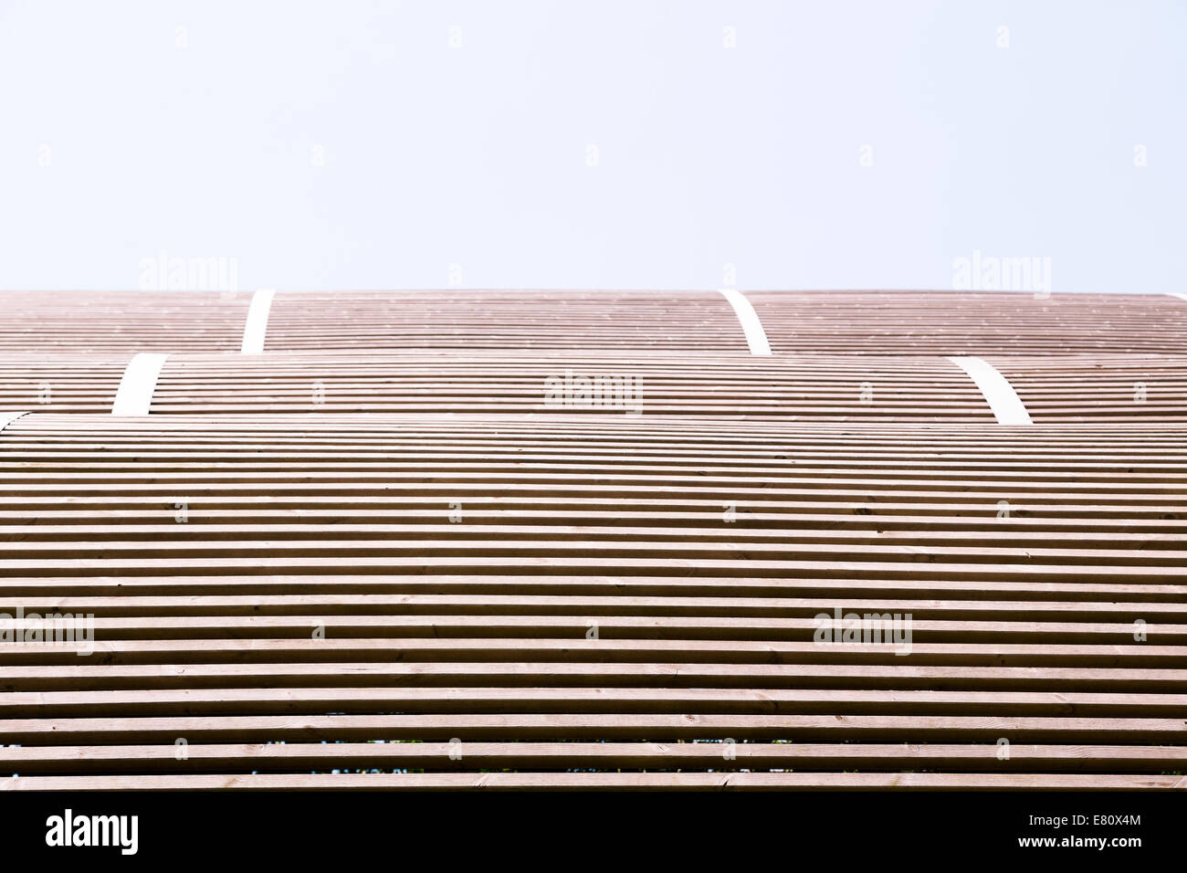 Slat roof hi-res stock photography and images - Alamy