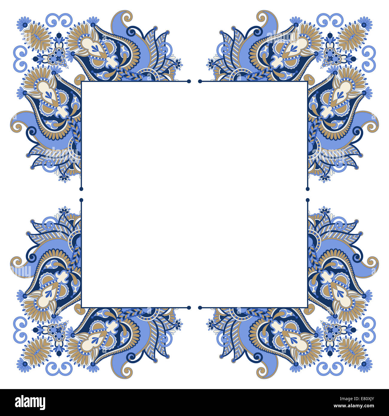 ornate card announcement Stock Photo - Alamy