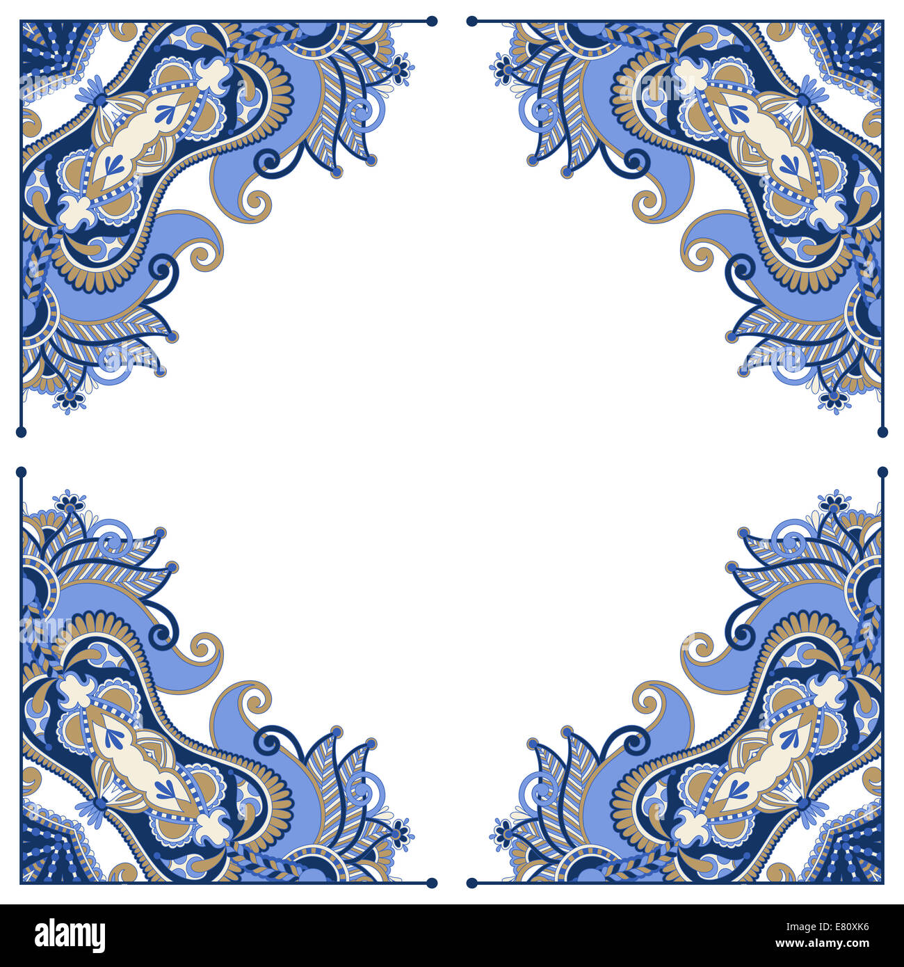 ornate card announcement Stock Photo - Alamy