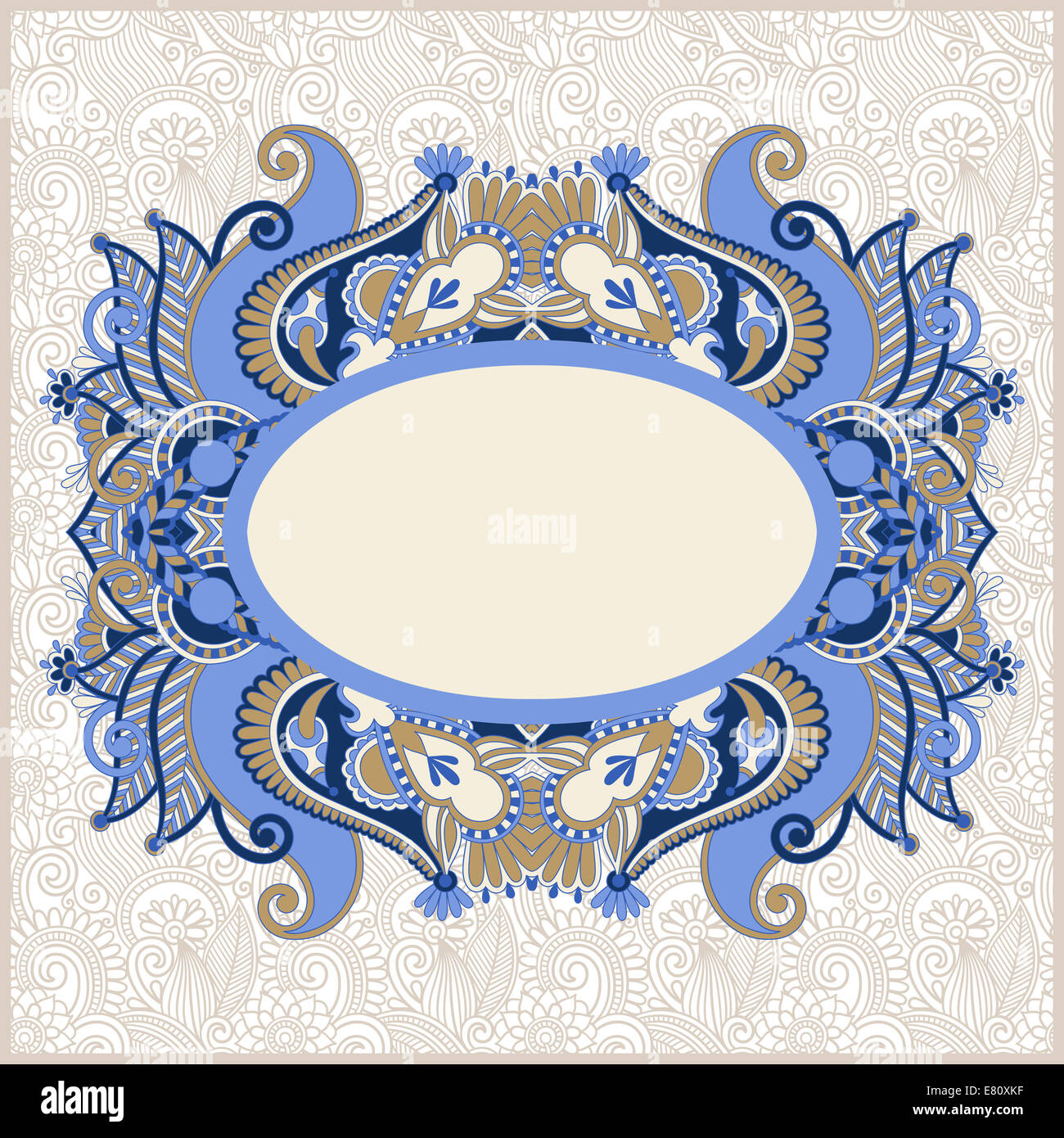 ornate card announcement Stock Photo - Alamy