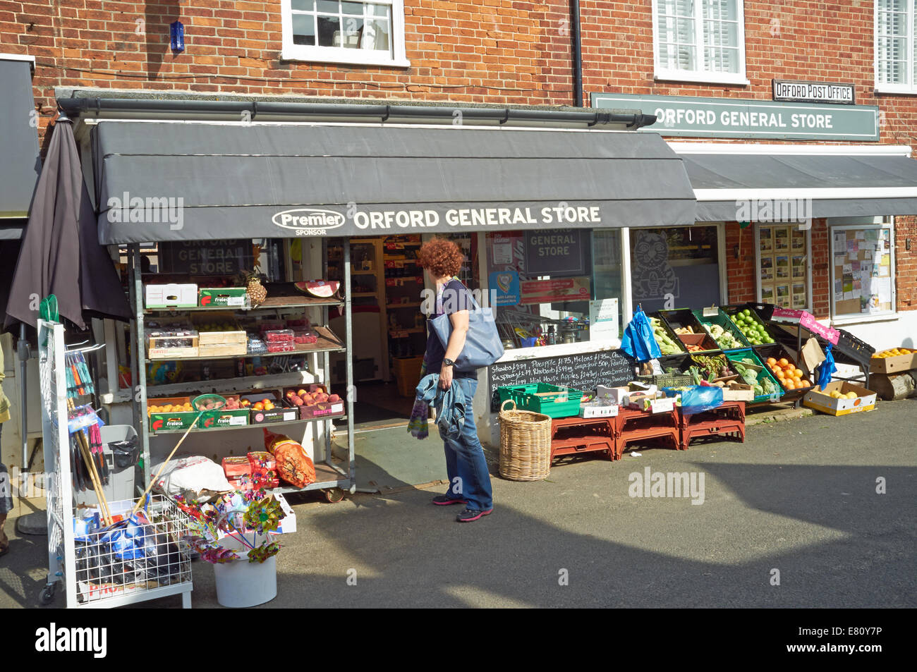 Village shop, Orford, Suffolk, UK Stock Photo - Alamy
