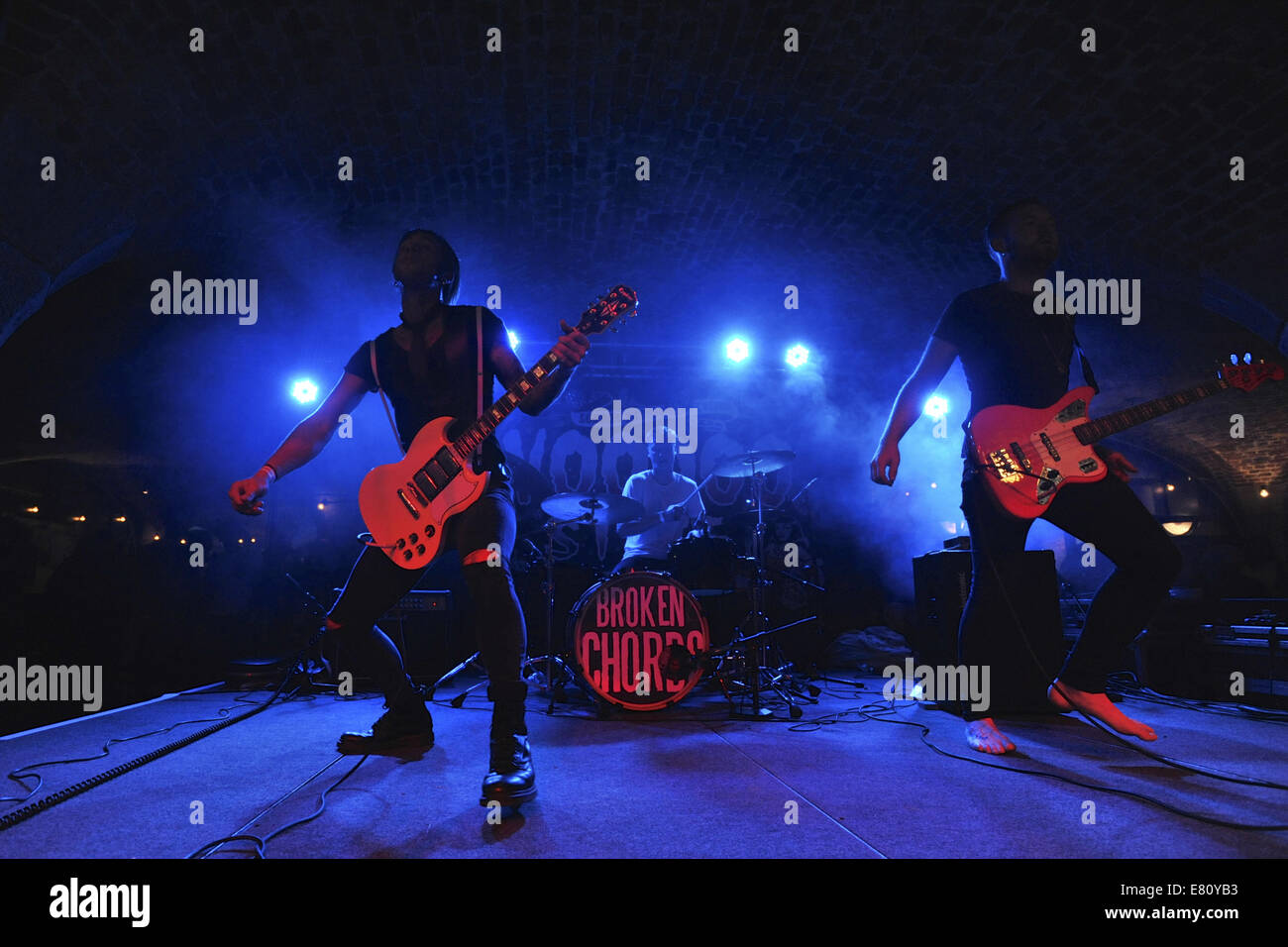 The Broken Chords playing at the 10th International London Tattoo ...