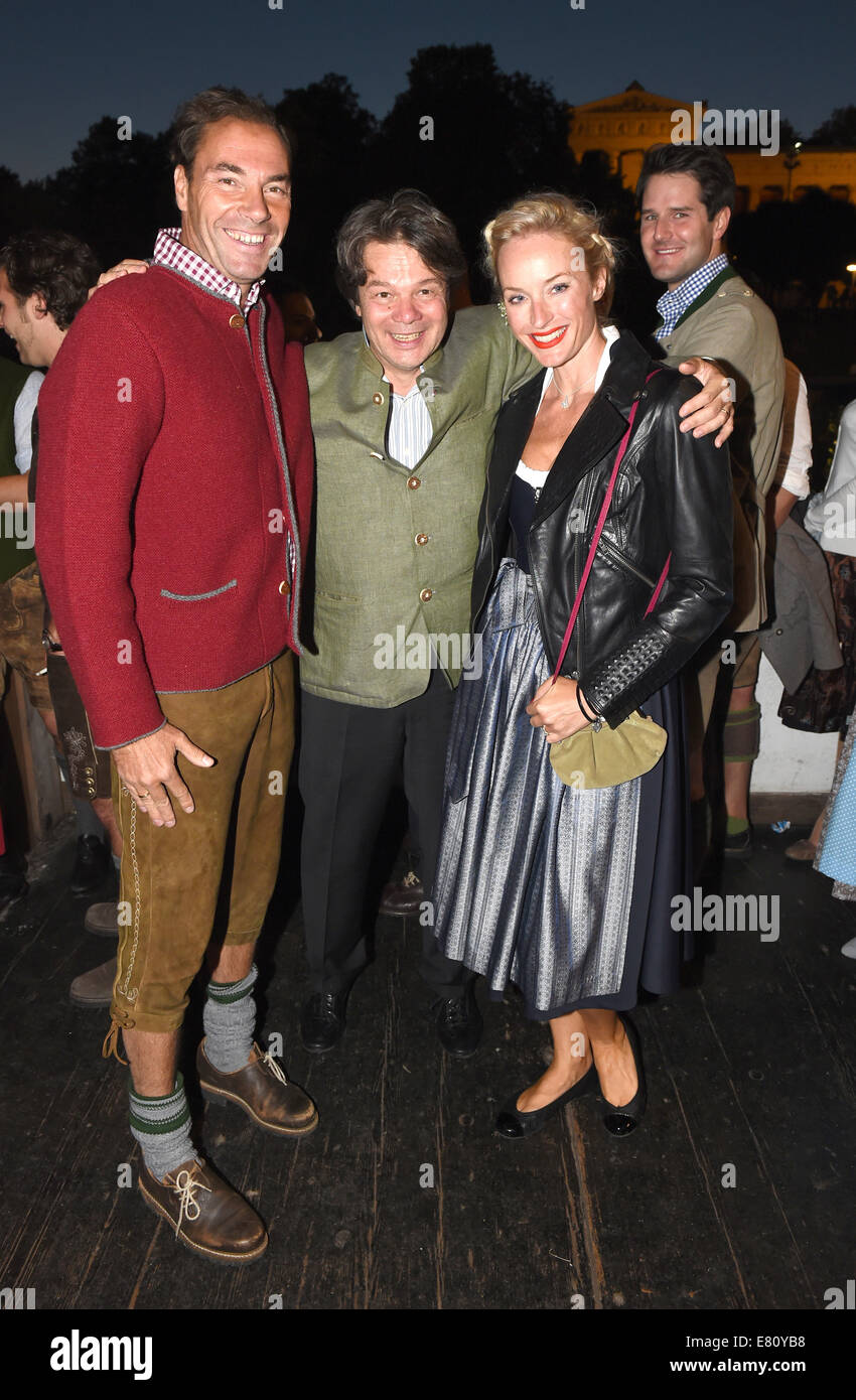 The editor-in-chief of 'Madame', Petra Winter, and her husband Wolfram ...