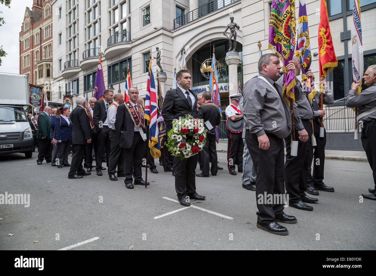 Uvf ulster volunteer force memorial hi-res stock photography and images ...