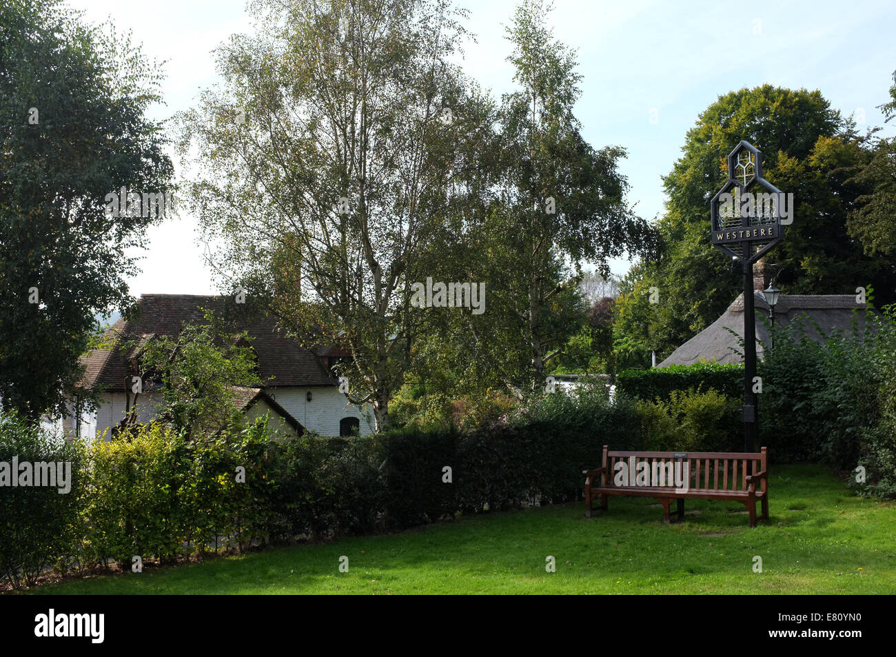 westbere village in the north east of canterbury county of kent uk 2014 ...