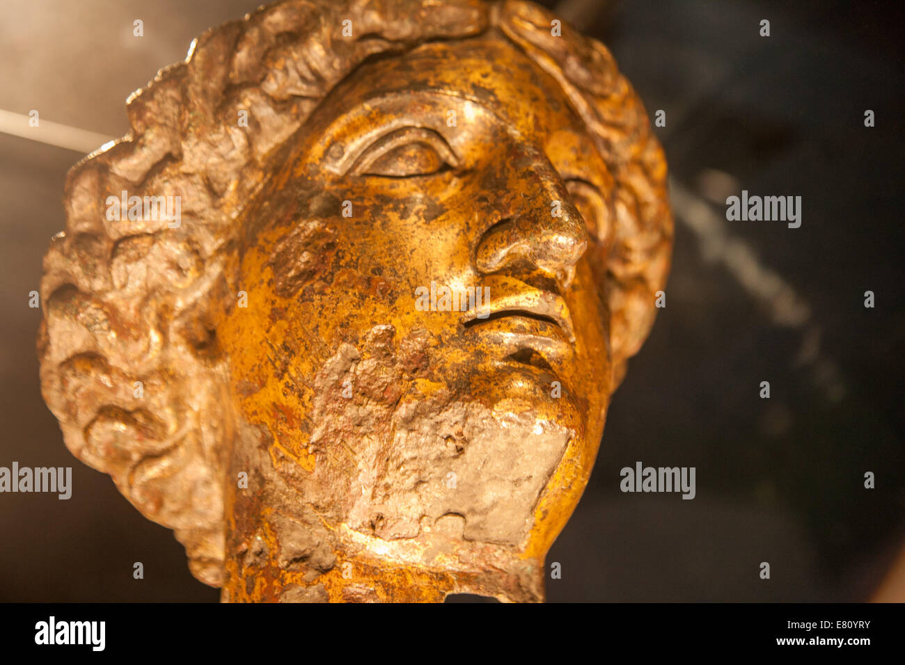 Temple Courtyard and Minerva in The Roman Baths, the great bath, the ...