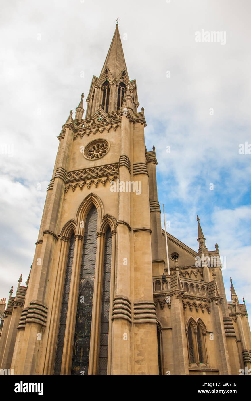 Bath Abbey and Churches Stock Photo - Alamy