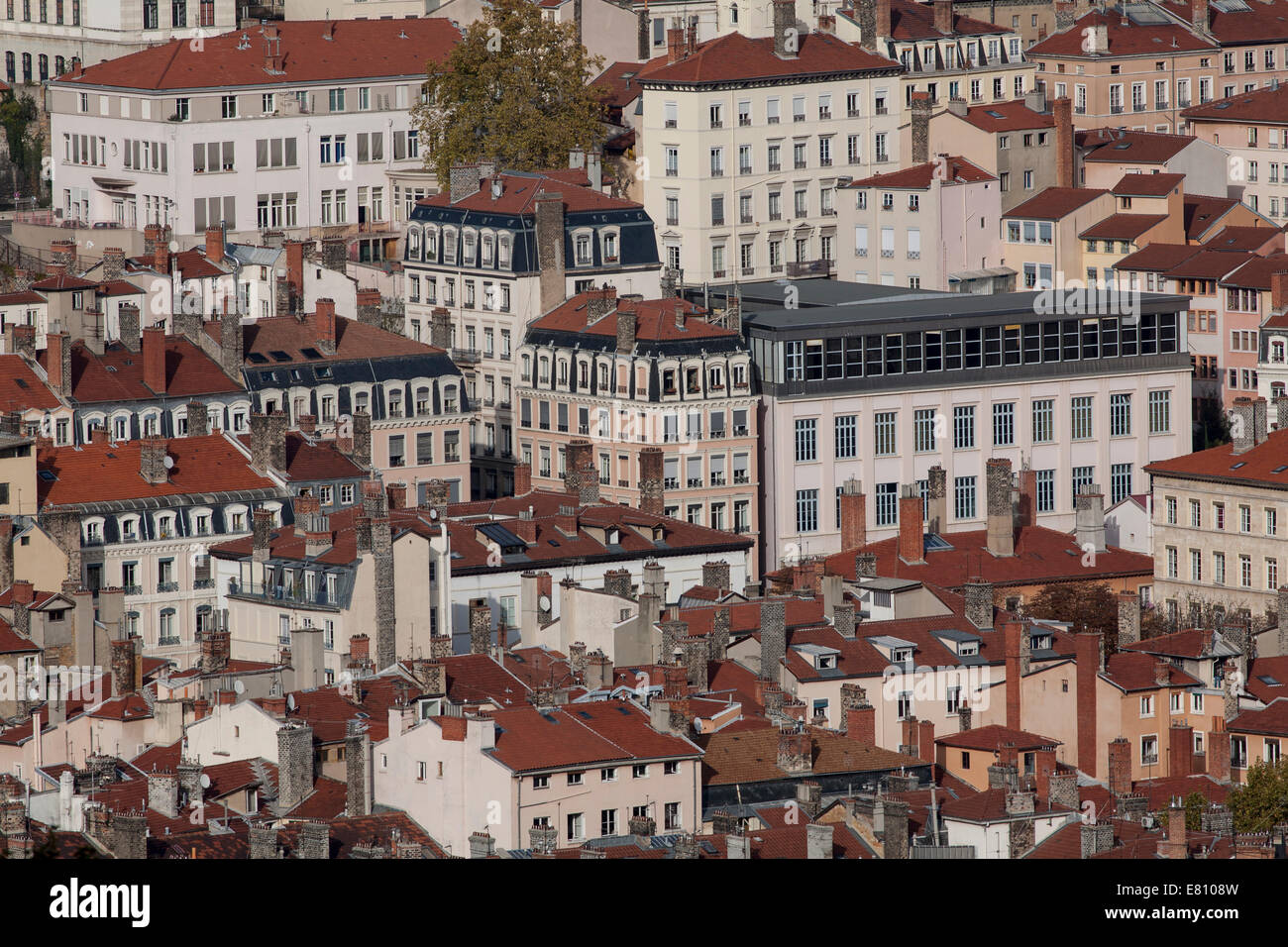 France, Rhone, Lyon, Overview of the city Stock Photo - Alamy