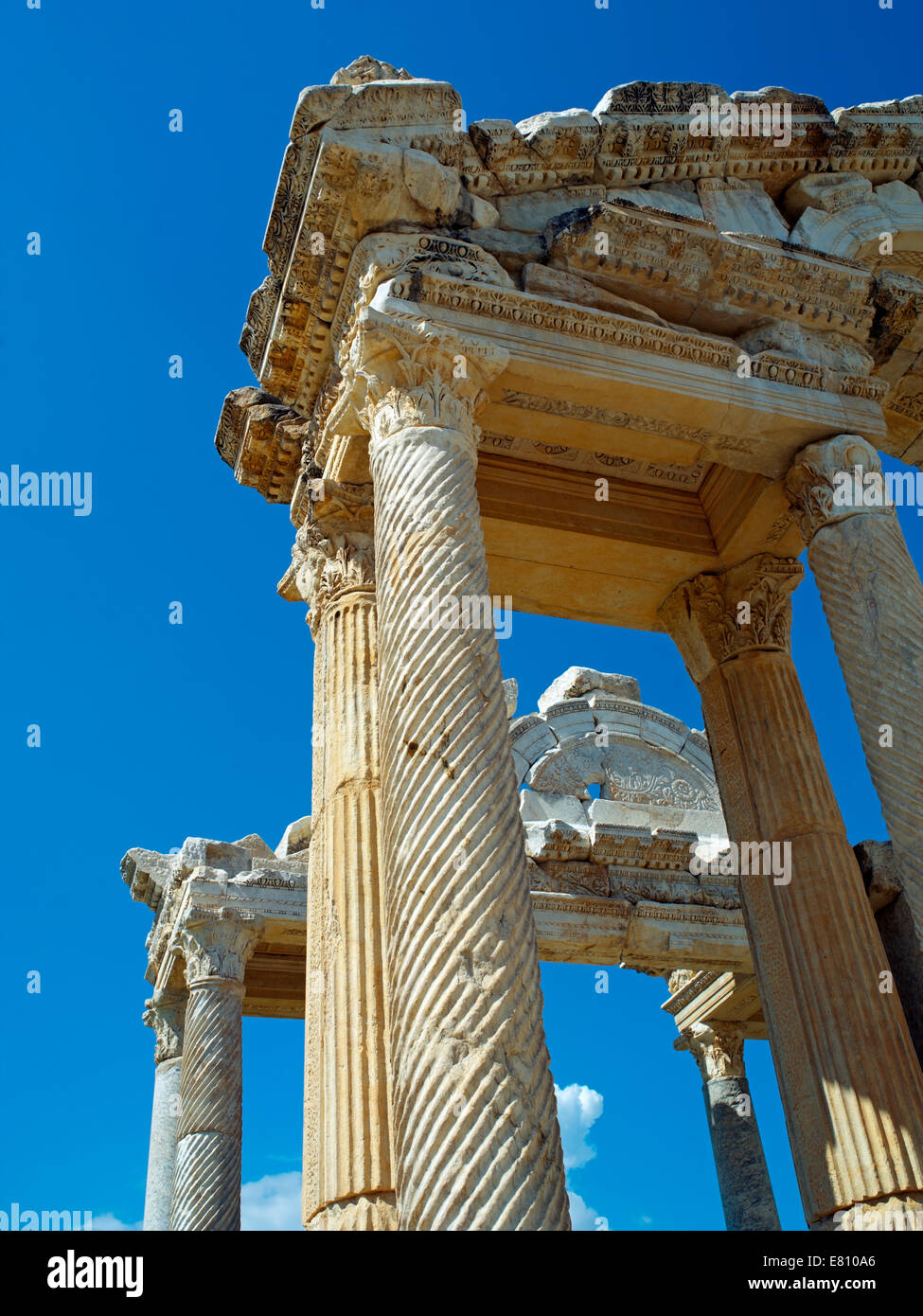 The Tetrapylon at Afrodisias Stock Photo - Alamy