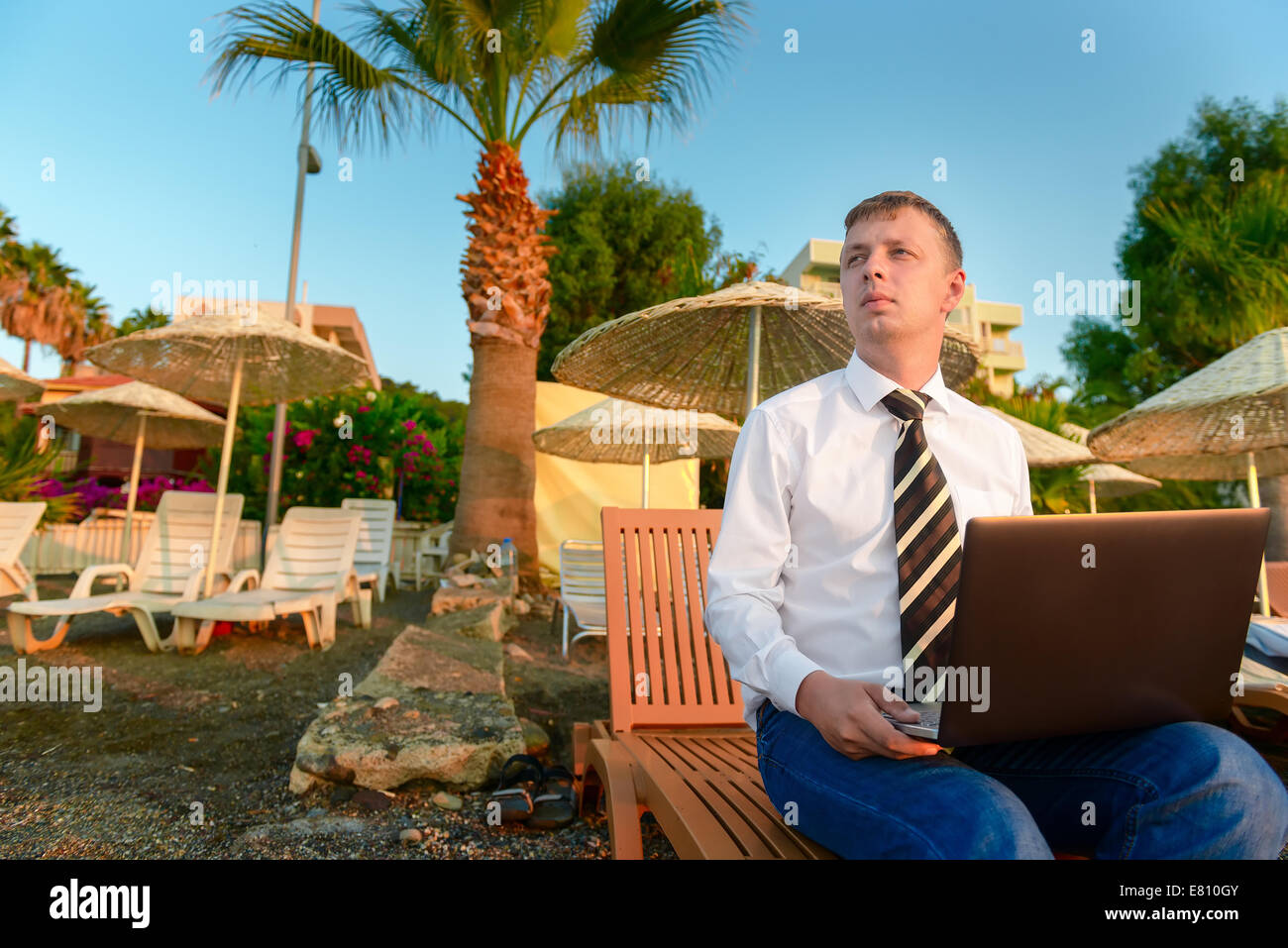 Sun lounge hi-res stock photography and images - Alamy