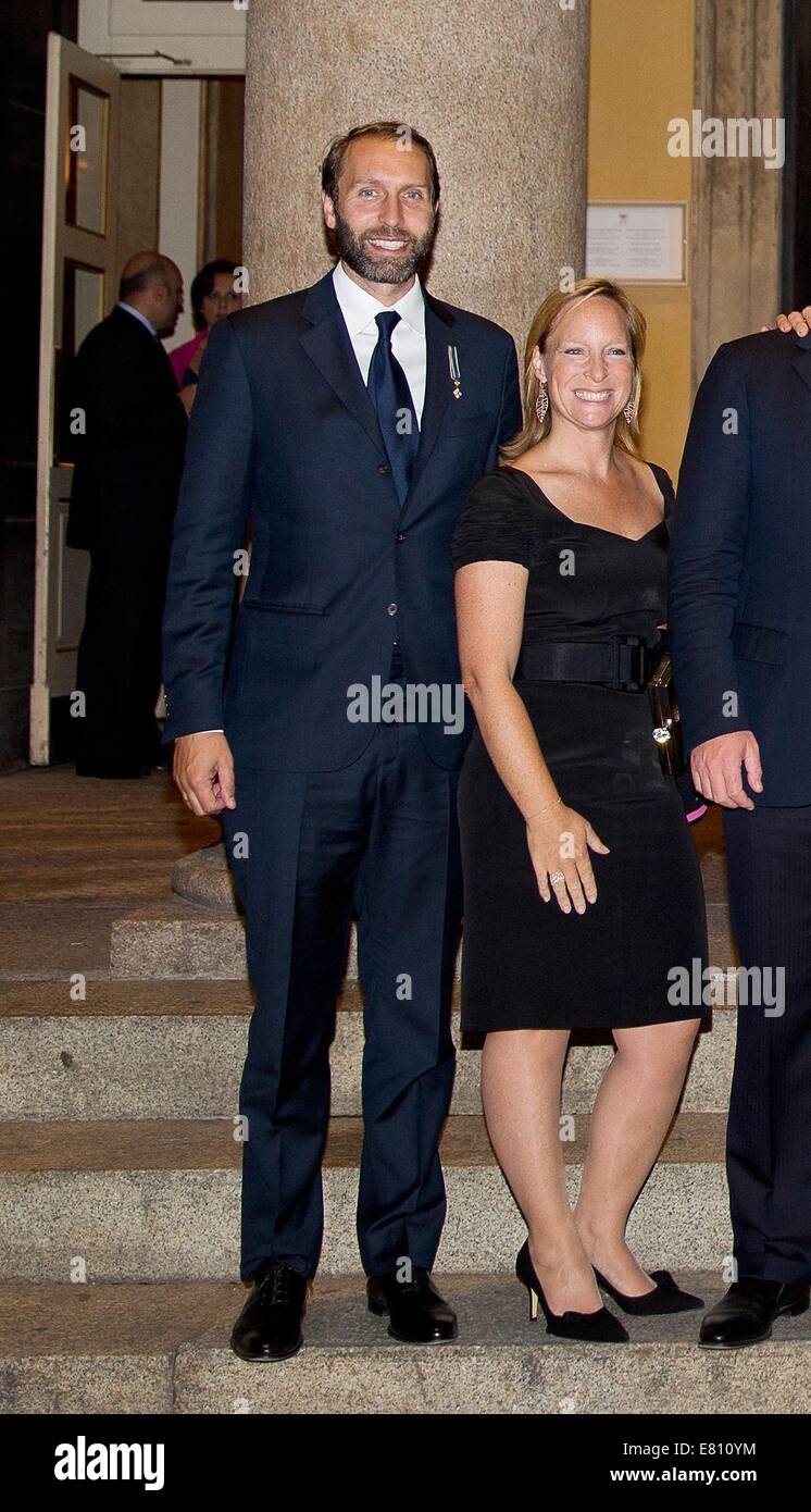 Parma, Italy. 27th Sep, 2014. Princess Margarita de Bourbon Parme and ...