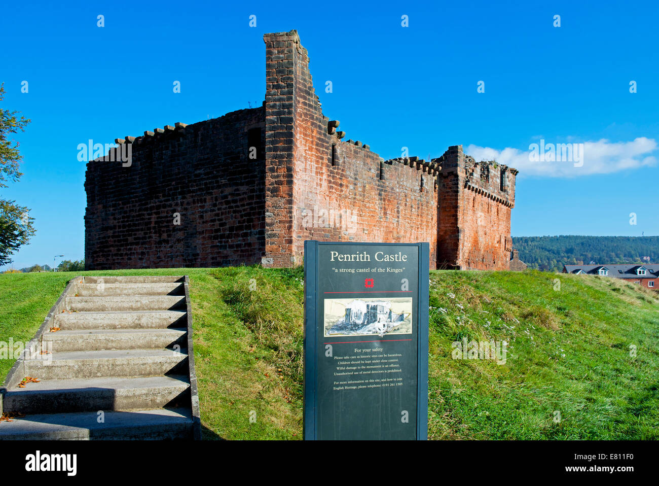 Penrith Castle, Cumbria, England UK Stock Photo - Alamy