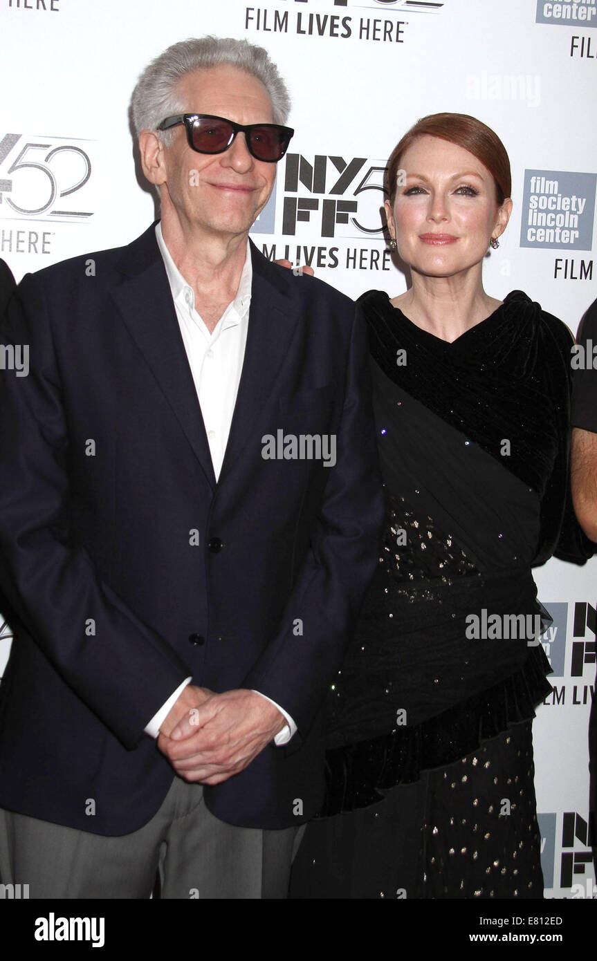New York, New York, USA. 27th Sep, 2014. Director DAVID CRONENBERG and ...