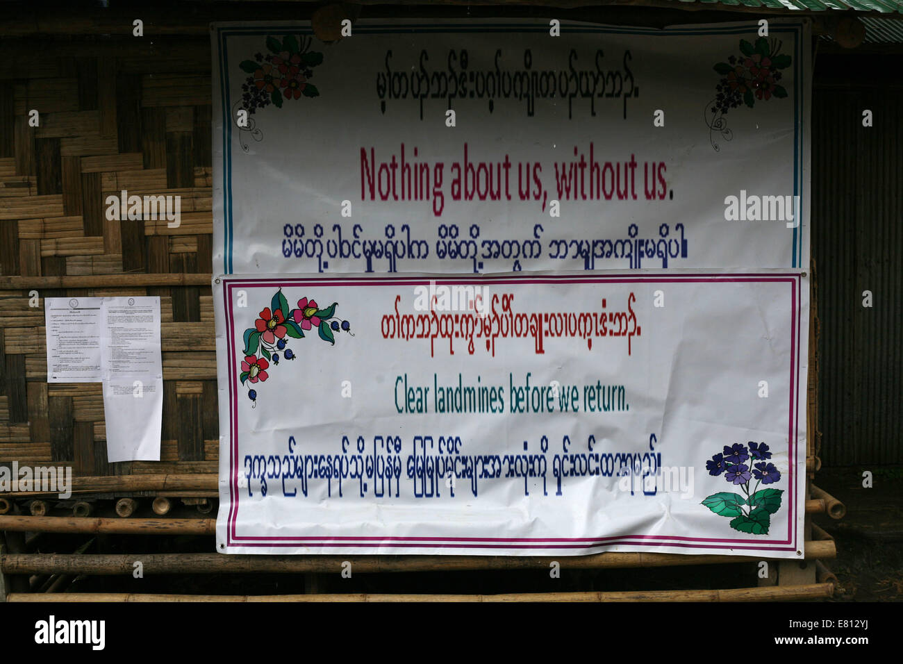 Umpiem, Umphang, Thailand. 28th Sep, 2014. The Umpiem Refugee Camp that ...