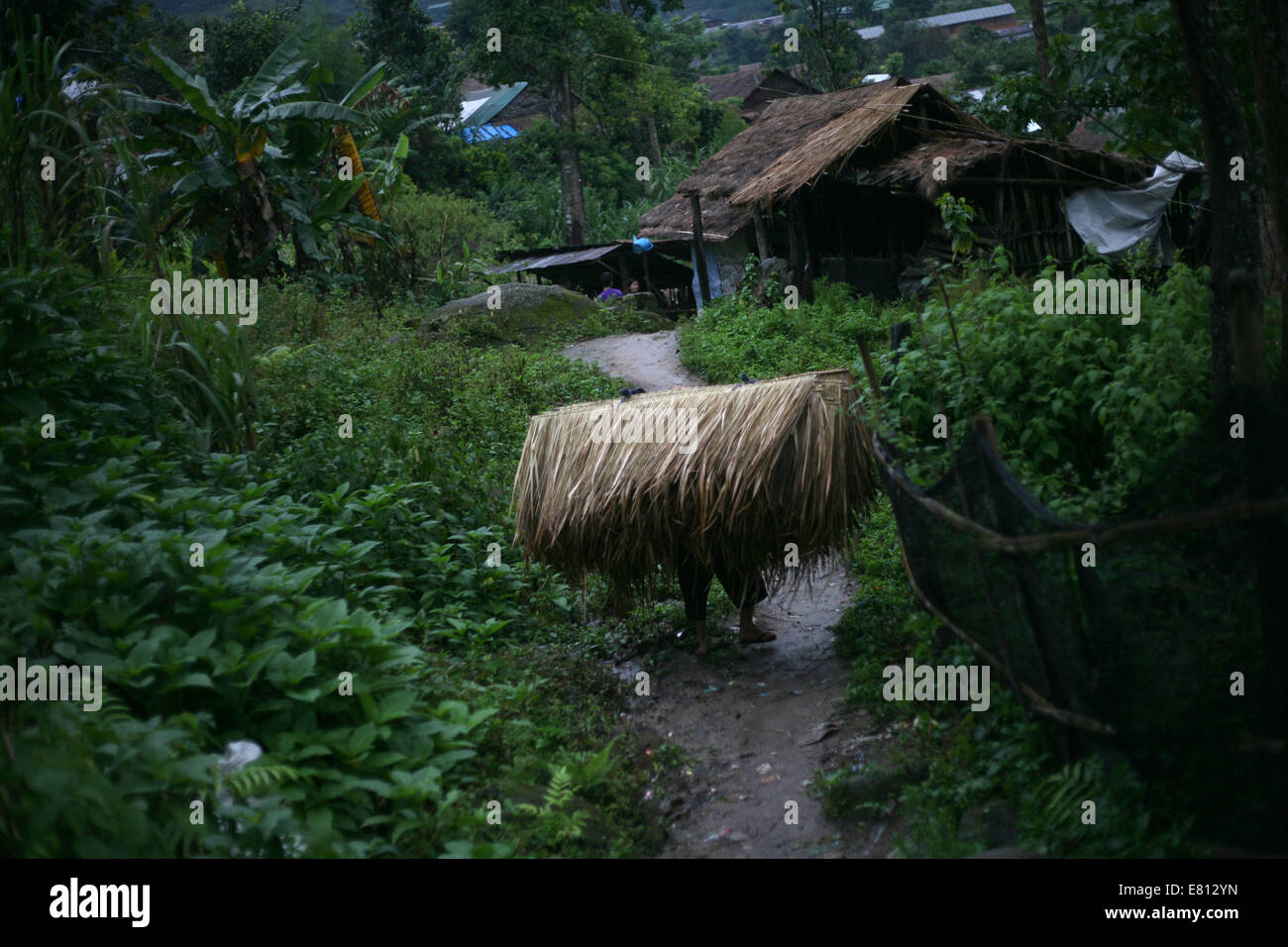 Umpiem, Umphang, Thailand. 28th Sep, 2014. The Umpiem Refugee Camp that ...