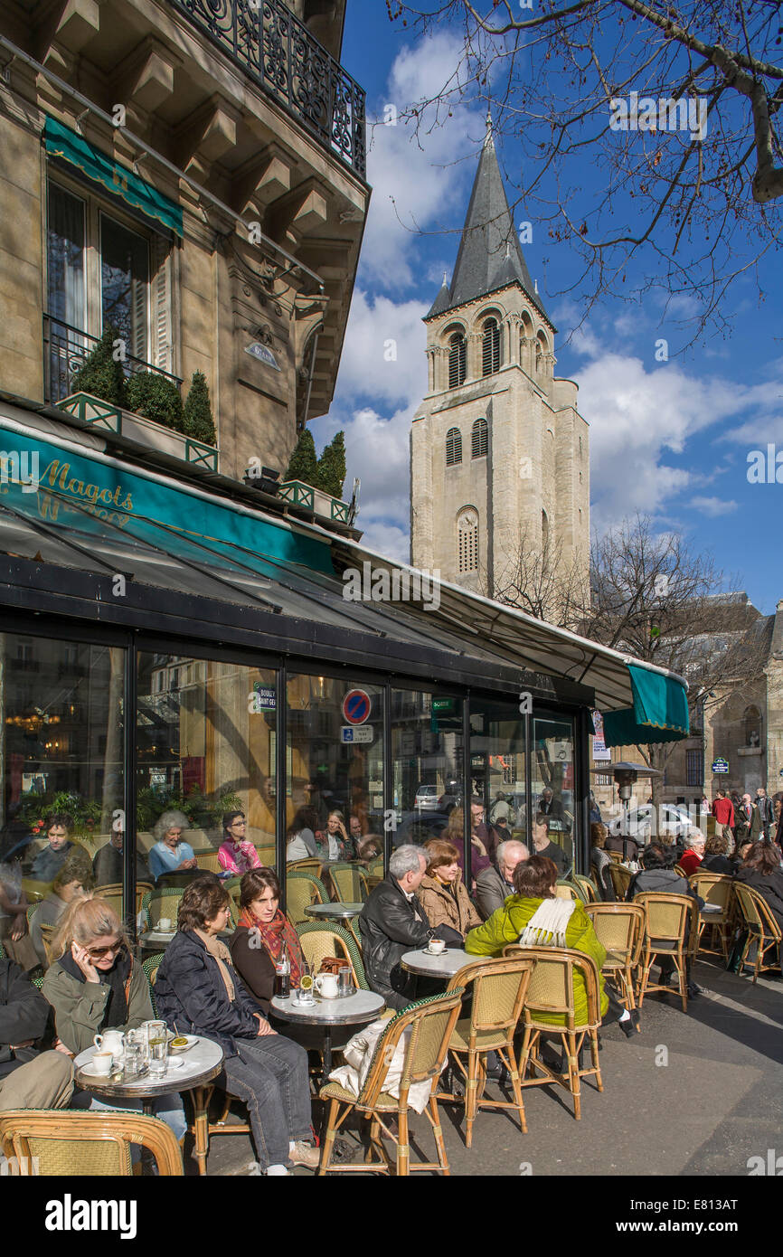 The terrace at saint germain hi-res stock photography and images - Alamy