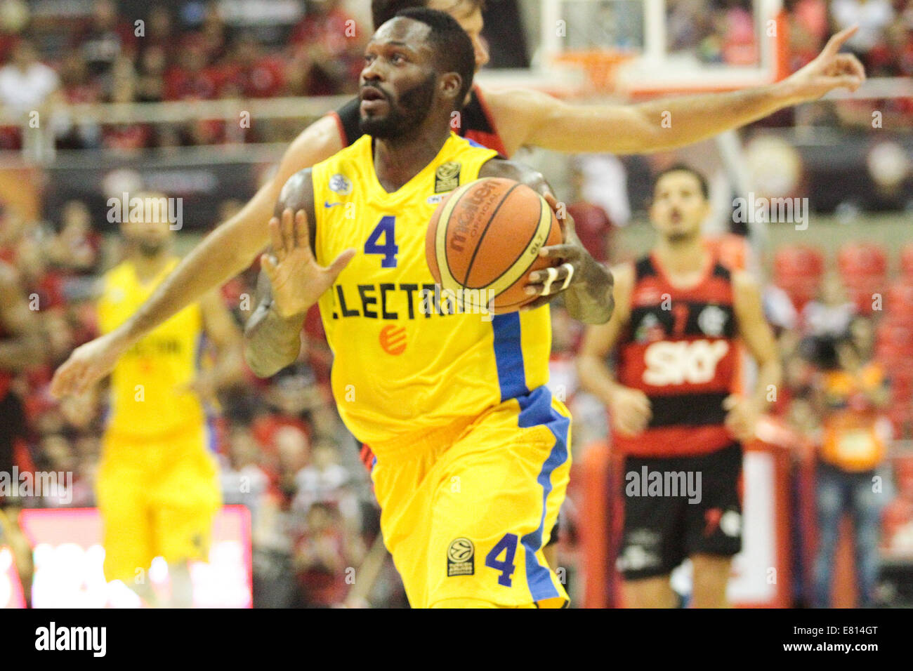 Jeremy Pargo of Maccabi during the first match for a Intercontinental ...