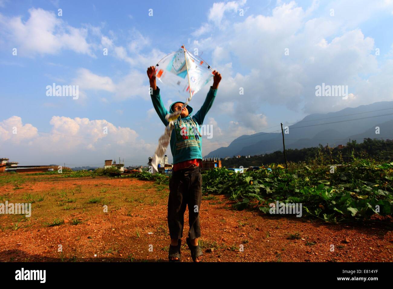 Nepal kite dashain hi-res stock photography and images - Alamy