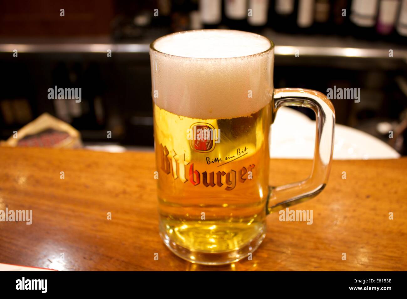 Glass of beer Stock Photo - Alamy
