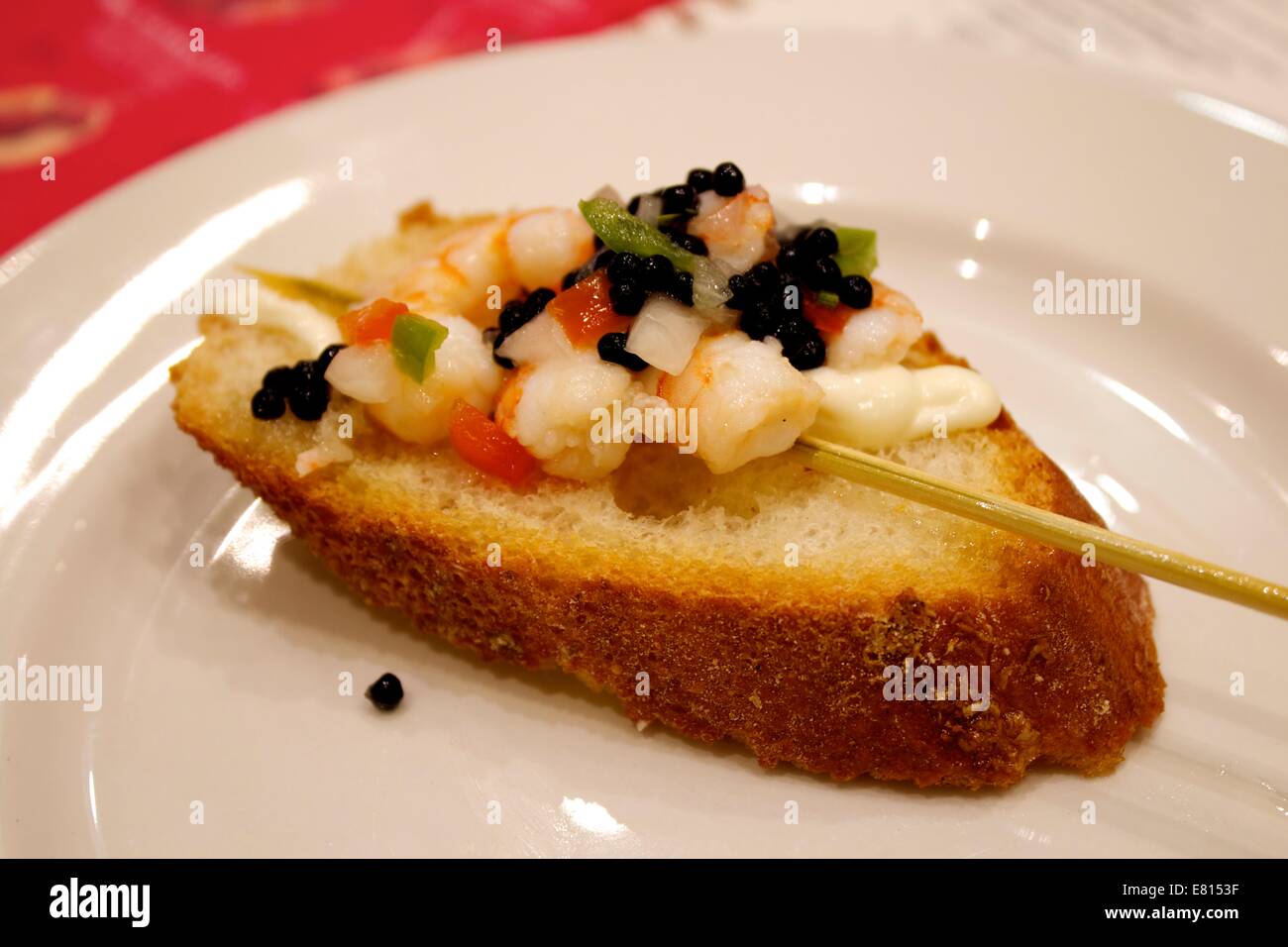 Toast tapas hi-res stock photography and images - Alamy