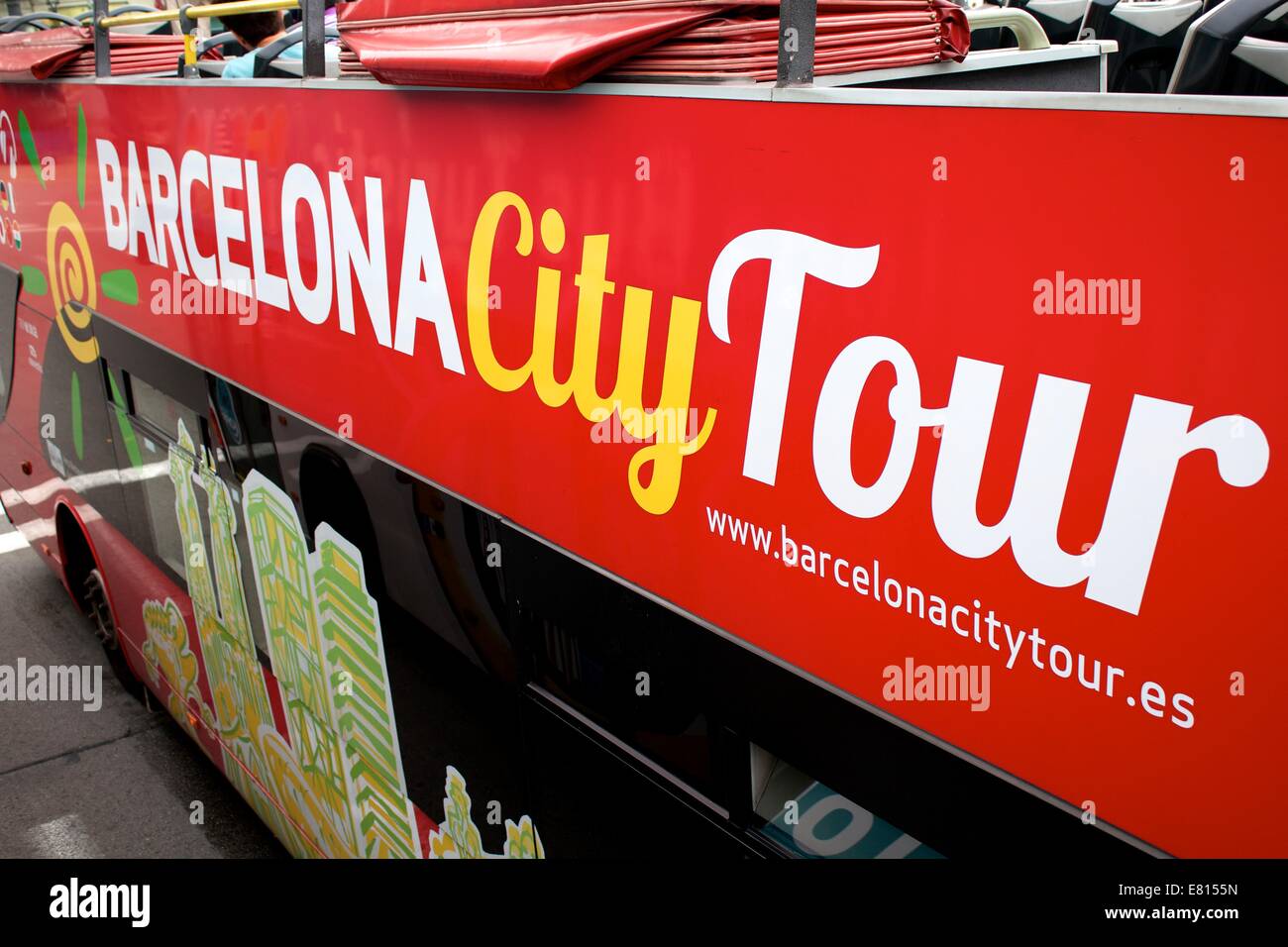 Barcelona City Tours Stock Photo - Alamy