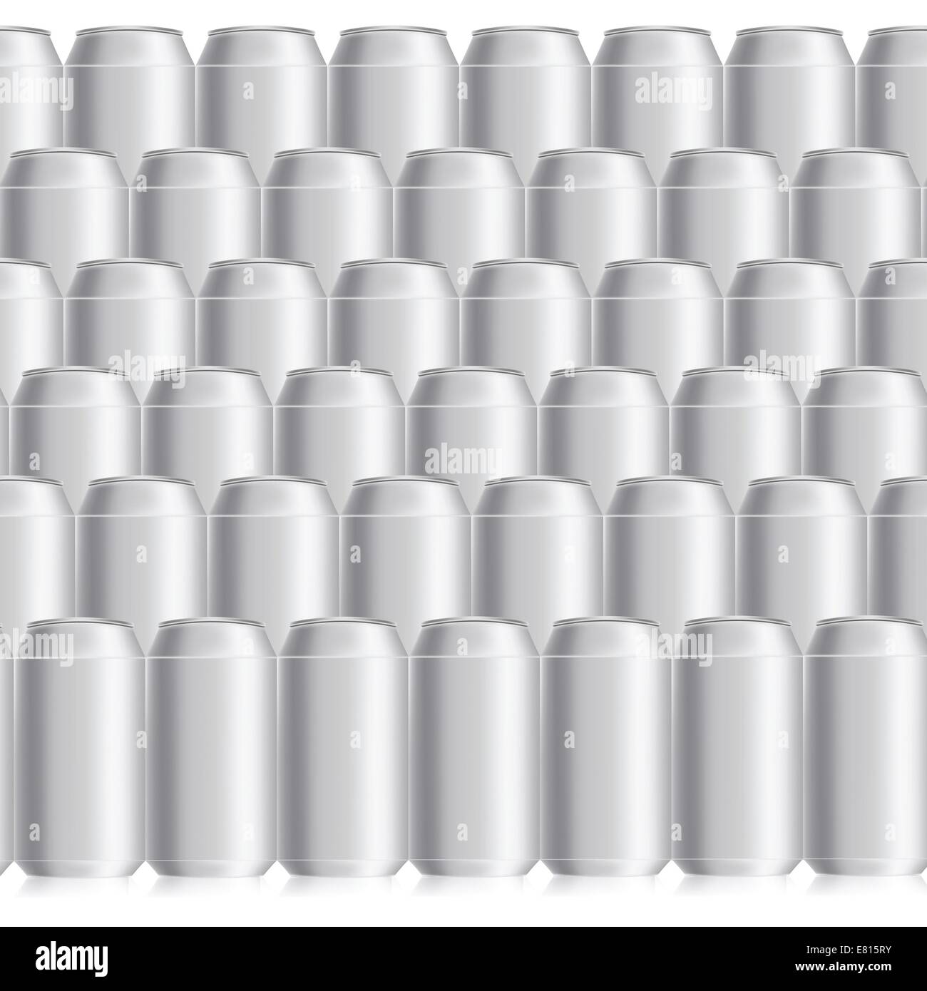 illustration with drink can background on a white background Stock ...
