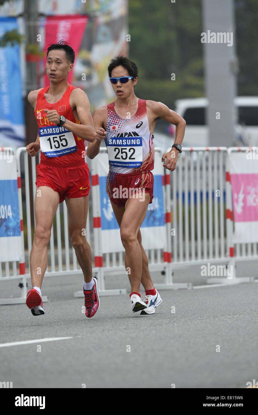 Incheon, South Korea. 28th Sep, 2014. Yusuke Suzuki (JPN) Athletics ...