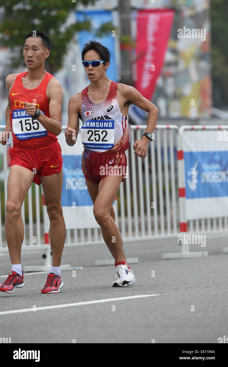 Incheon, South Korea. 28th Sep, 2014. Yusuke Suzuki (JPN) Athletics ...