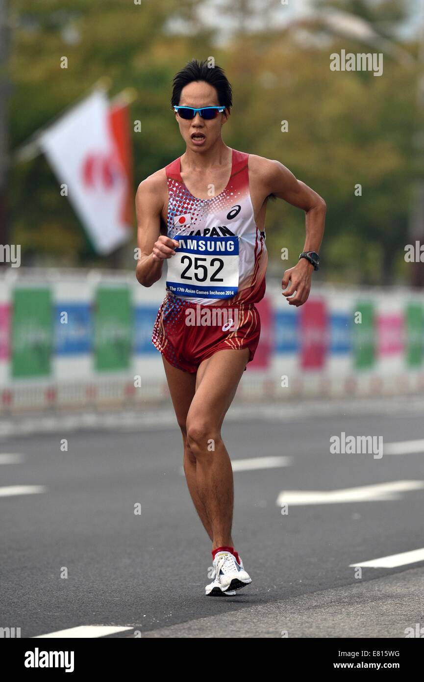 Incheon, South Korea. 28th Sep, 2014. Yusuke Suzuki (JPN) Athletics ...