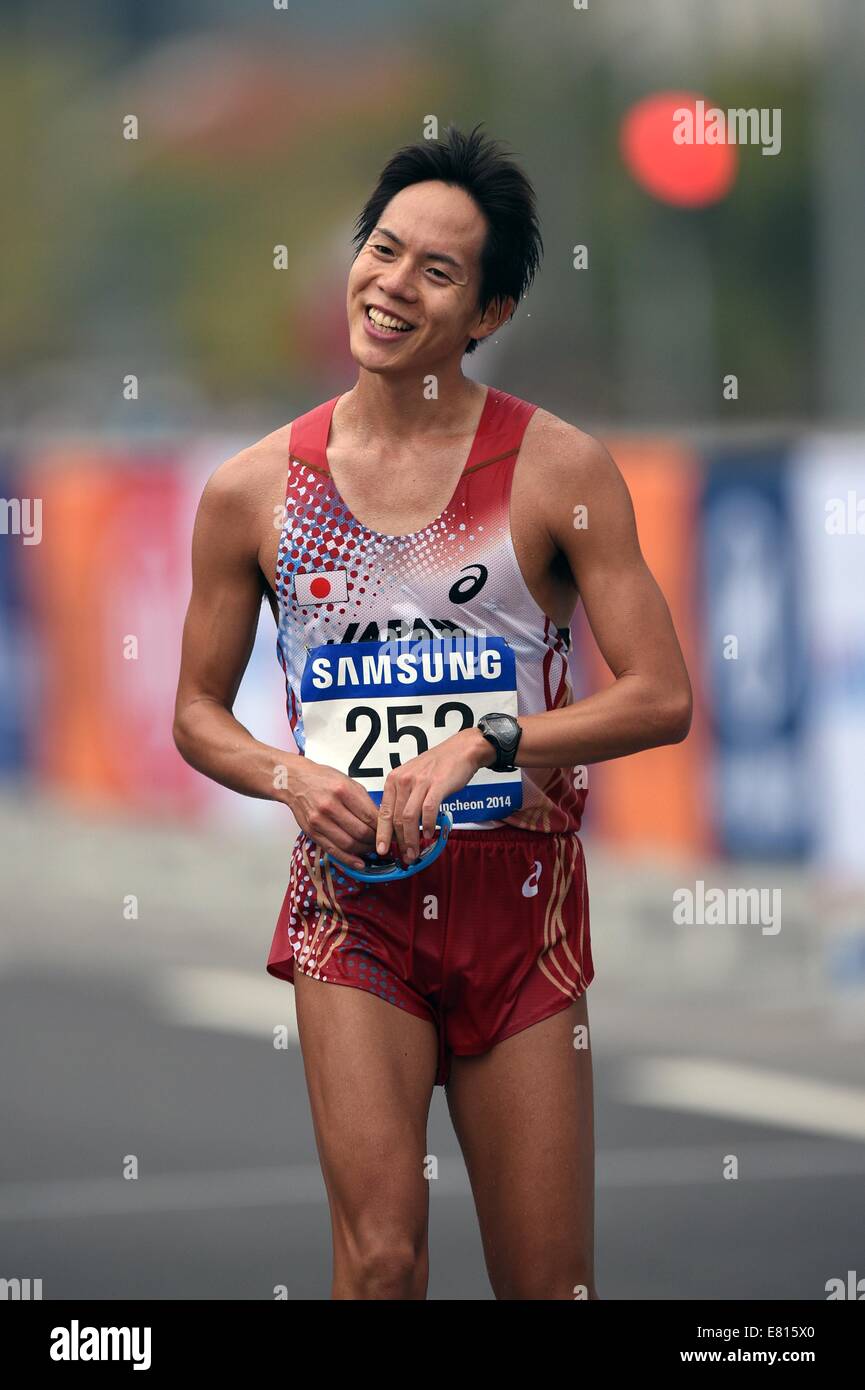 Incheon, South Korea. 28th Sep, 2014. Yusuke Suzuki (JPN) Athletics ...
