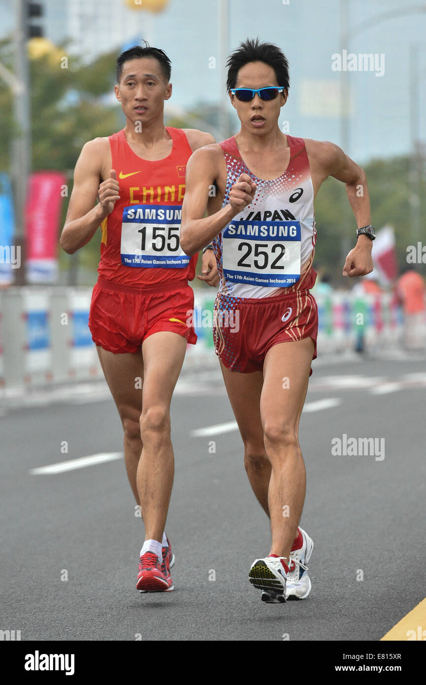 Incheon, South Korea. 28th Sep, 2014. Yusuke Suzuki (JPN) Athletics ...