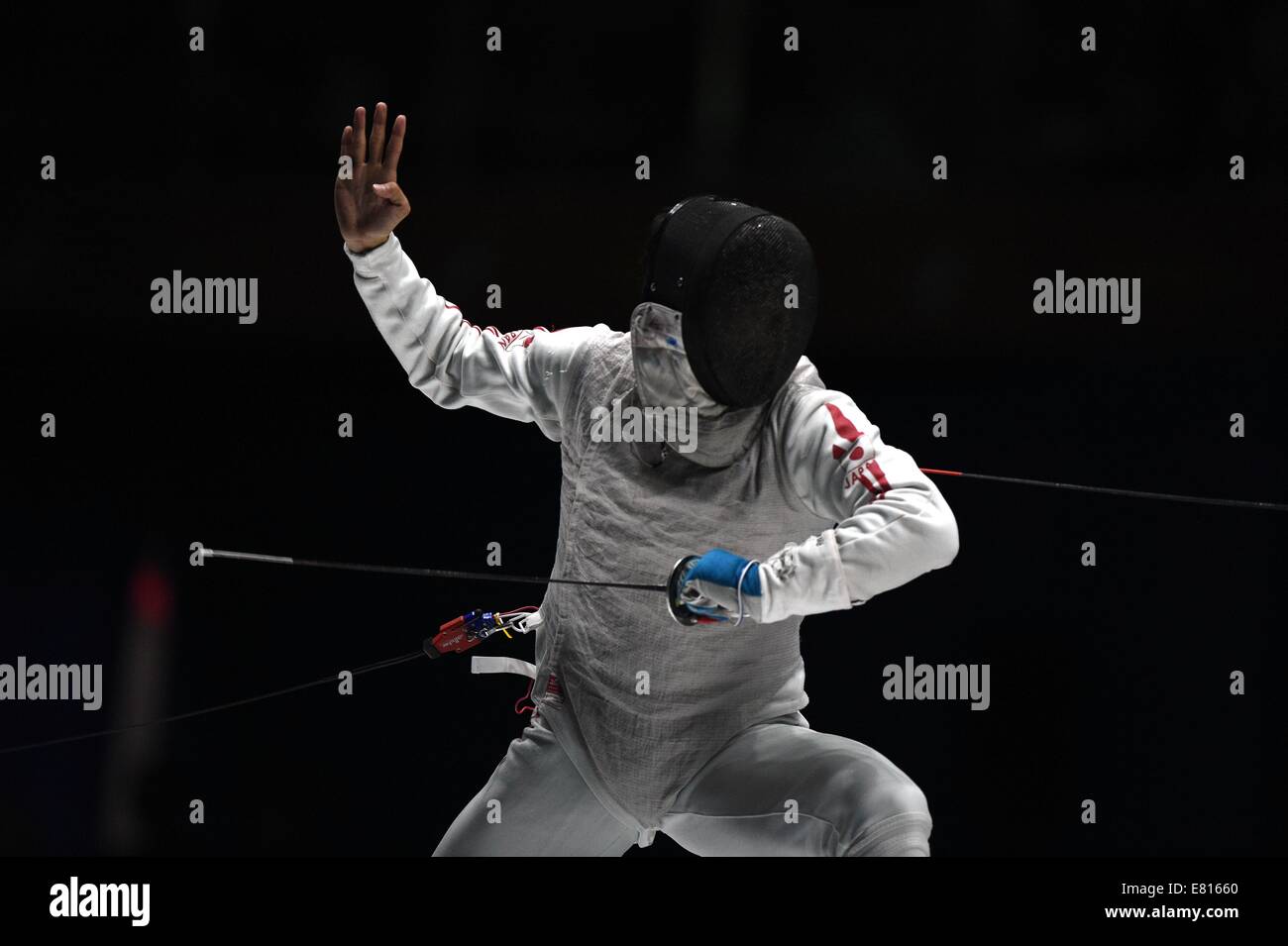 Incheon, South Korea. 25th Sep, 2014. Yuki Ota (JPN) Fencing : Men's ...