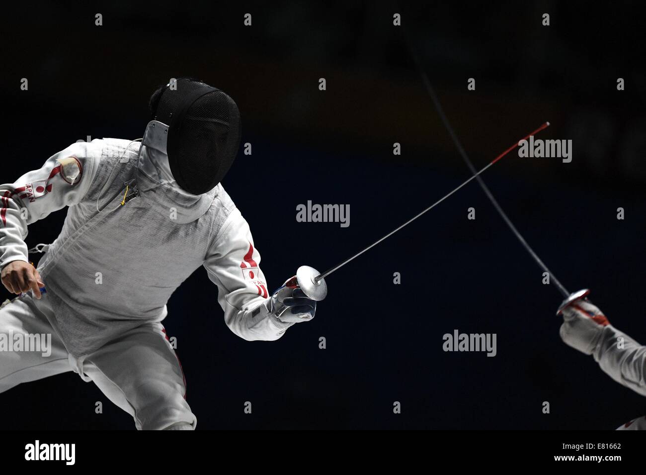Incheon, South Korea. 25th Sep, 2014. Yuki Ota (JPN) Fencing : Men's ...