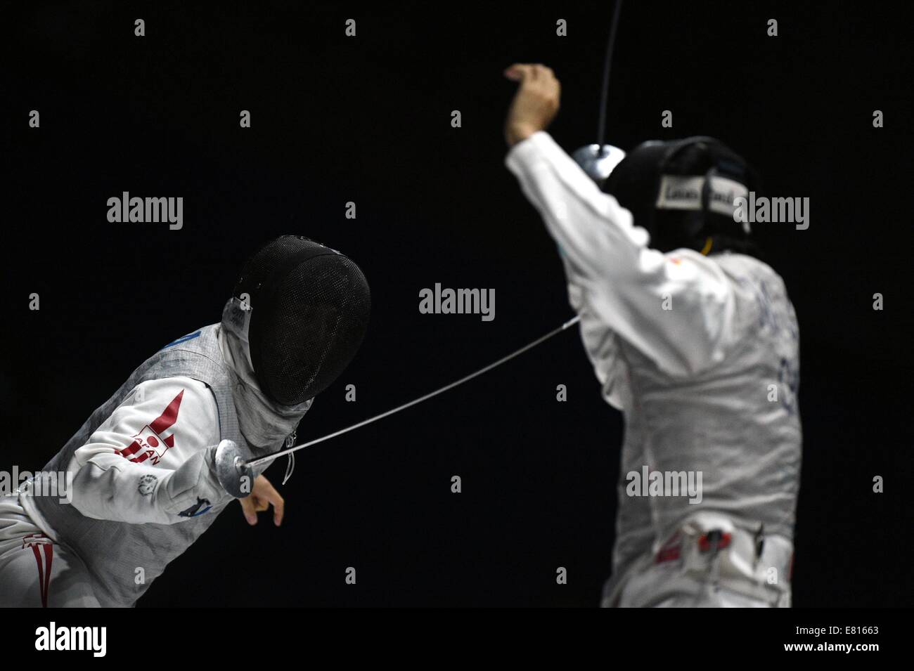 Incheon, South Korea. 25th Sep, 2014. Yuki Ota (JPN) Fencing : Men's ...