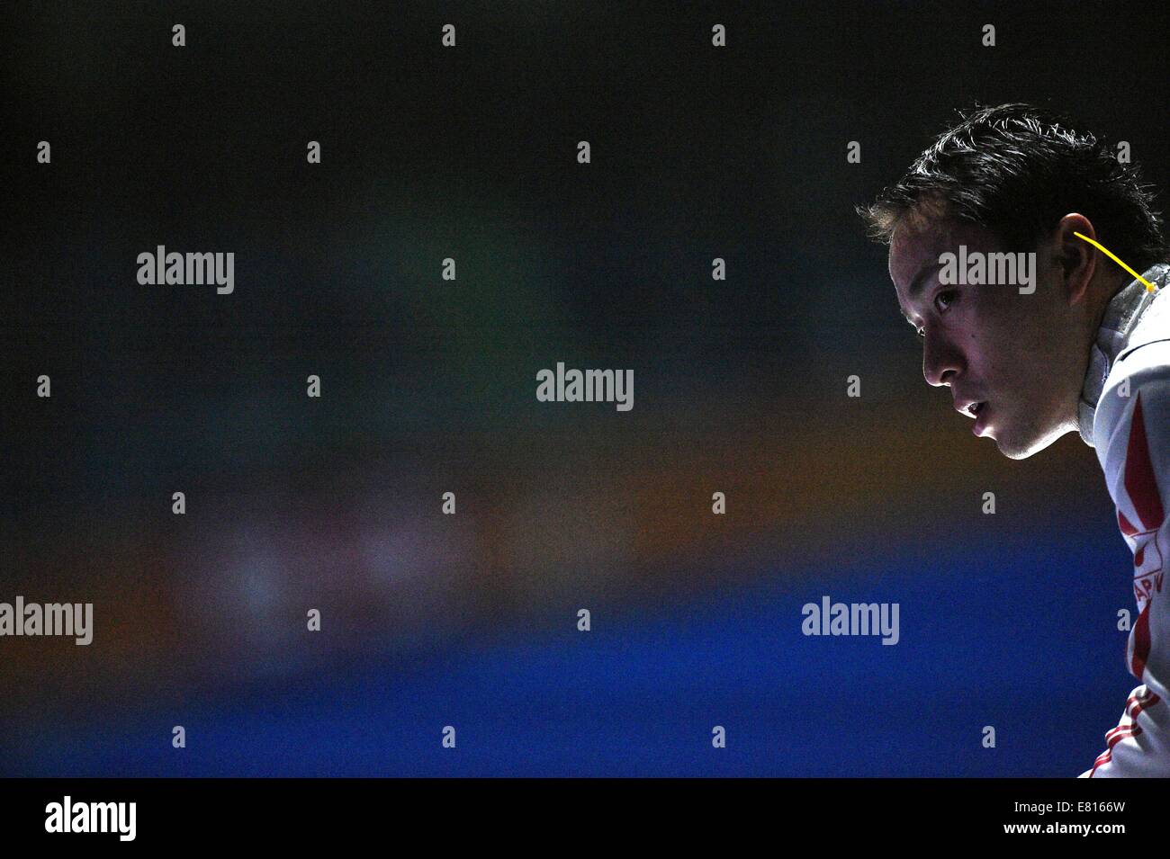 Incheon, South Korea. 25th Sep, 2014. Yuki Ota (JPN) Fencing : Men's ...