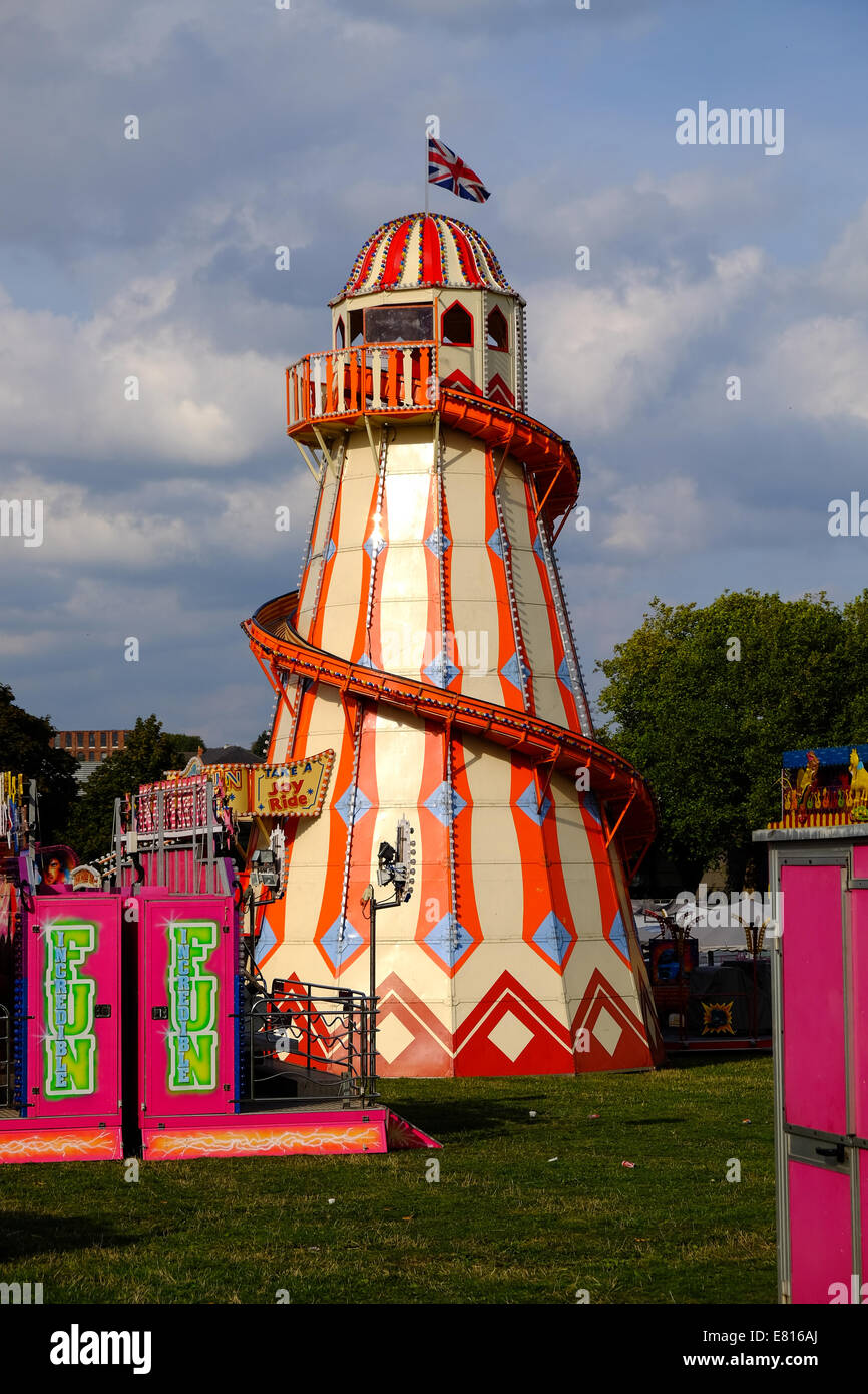 Nottingham,Hyson Green,UK.28th September 2014. The forest recreation ...