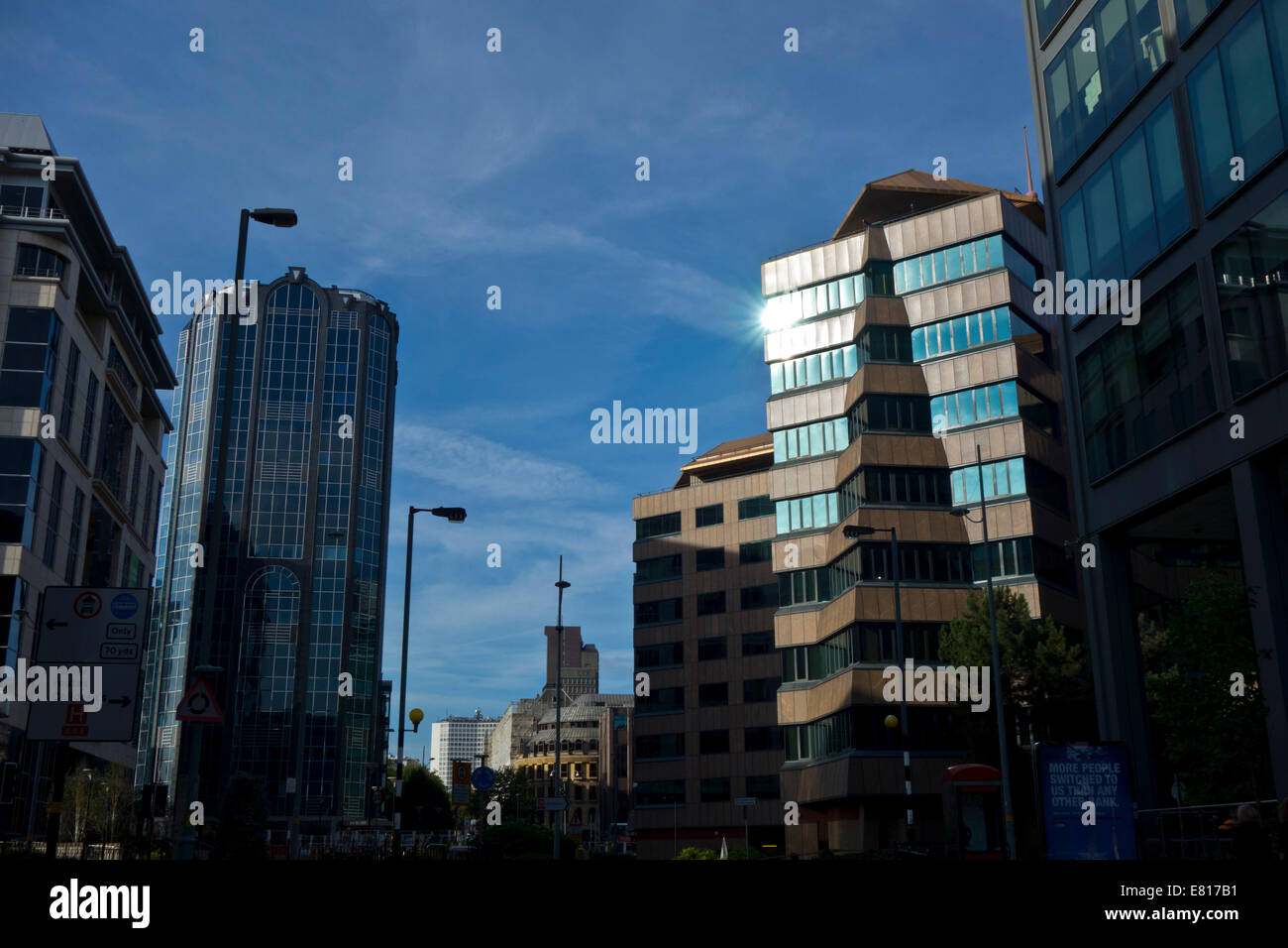 office blocks the Wesleyan Colmore Circus Birmingham Stock Photo - Alamy