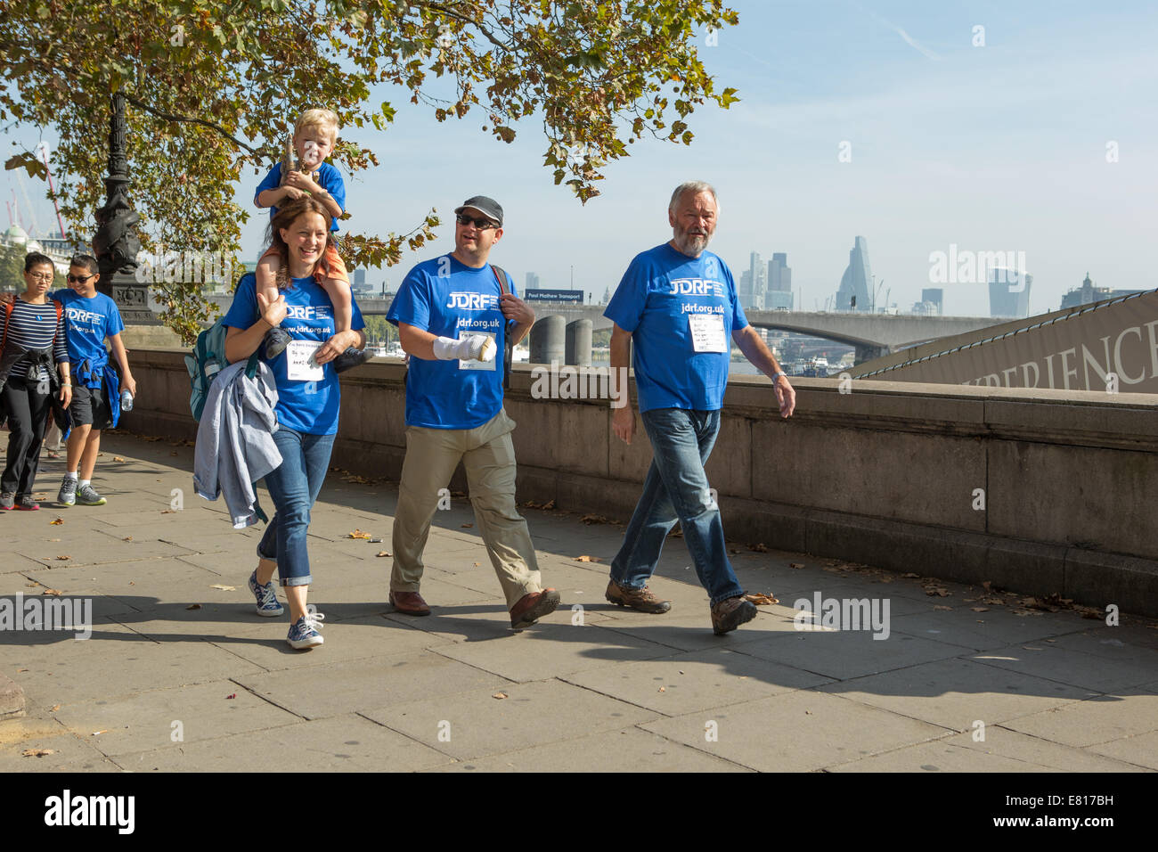 London, UK, 28th September 2014. The Juvenile Diabetes Research ...