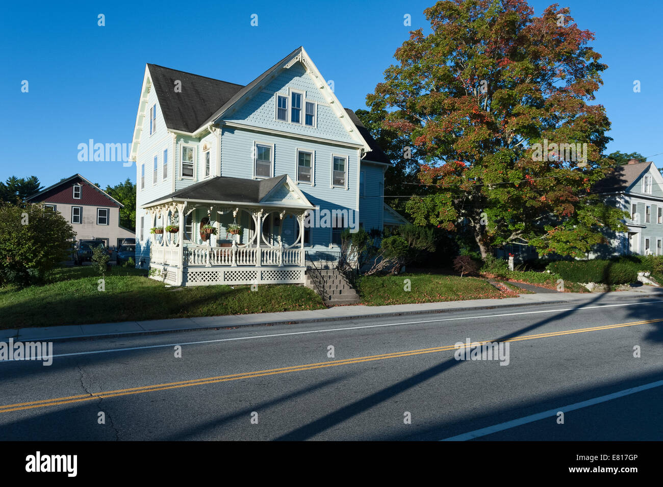North Scituate Rhode Island Foliage and Real Estate in New England USA ...