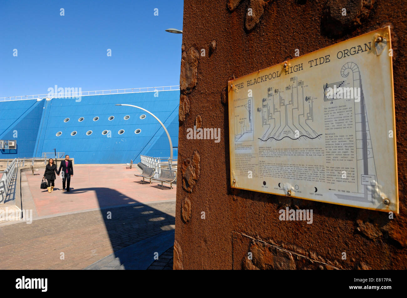 The Blackpool High Tide Organ Stock Photo - Alamy