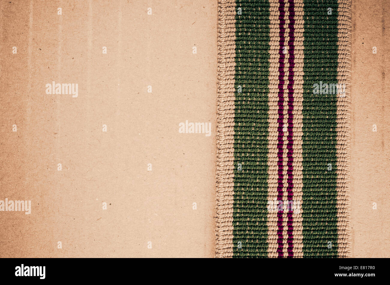 cotton belt on a cardboard surface Stock Photo - Alamy