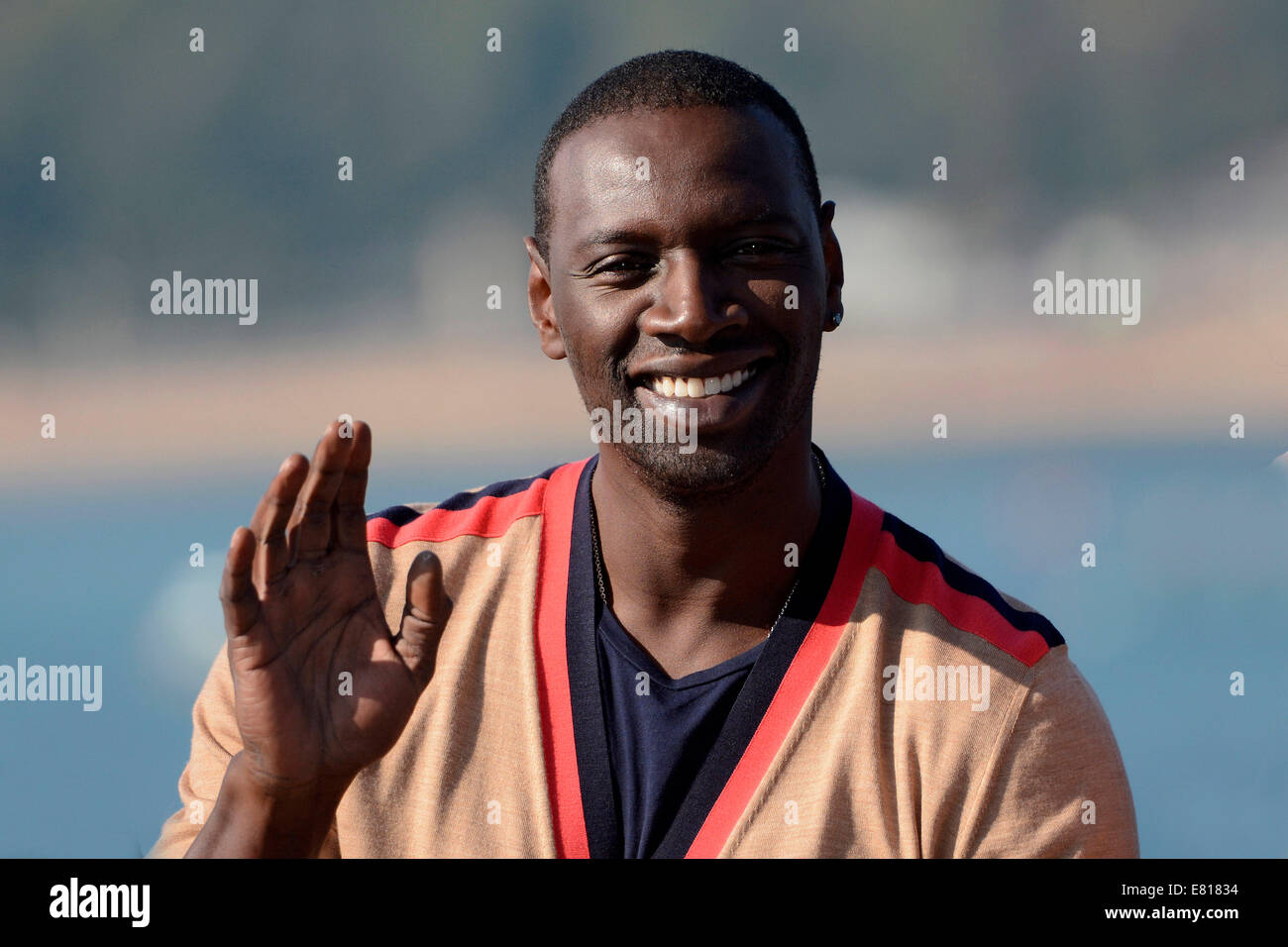 Omar Sy during the 'Samba' photocall at the 62nd San Sebastian ...