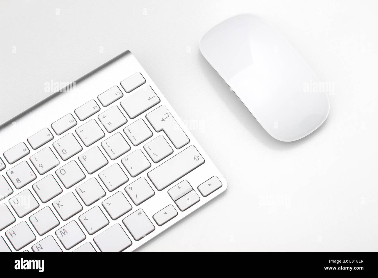 Modern keyboard mouse computer close hi-res stock photography and ...