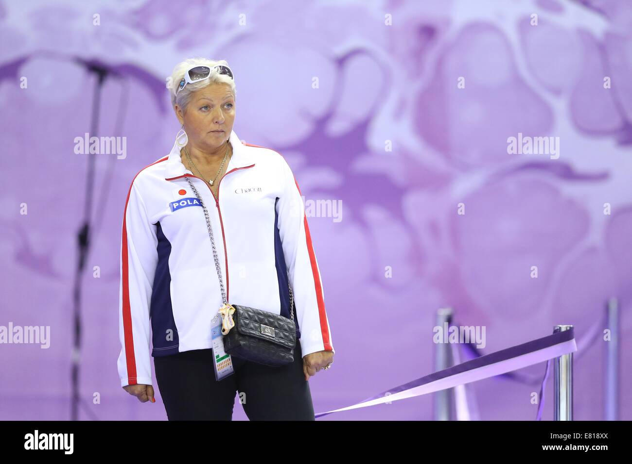 Izmir, Turkey. 26th Sep, 2014. Inna Bystrova (JPN) Rhythmic Gymnastics ...
