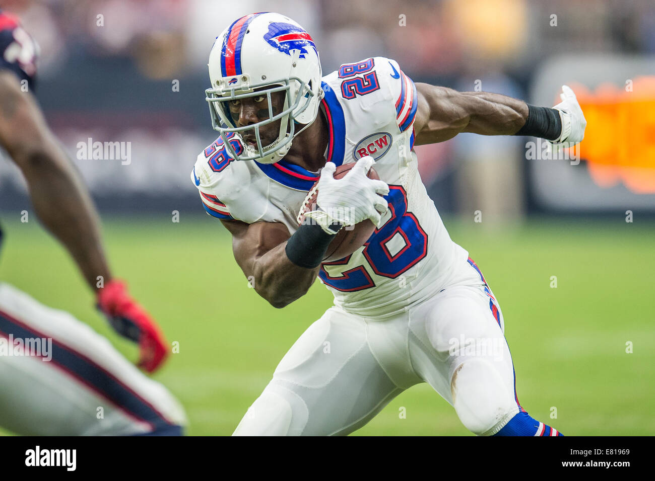 Houston, Texas, USA. 28th Sep, 2014. Buffalo Bills running back C.J ...