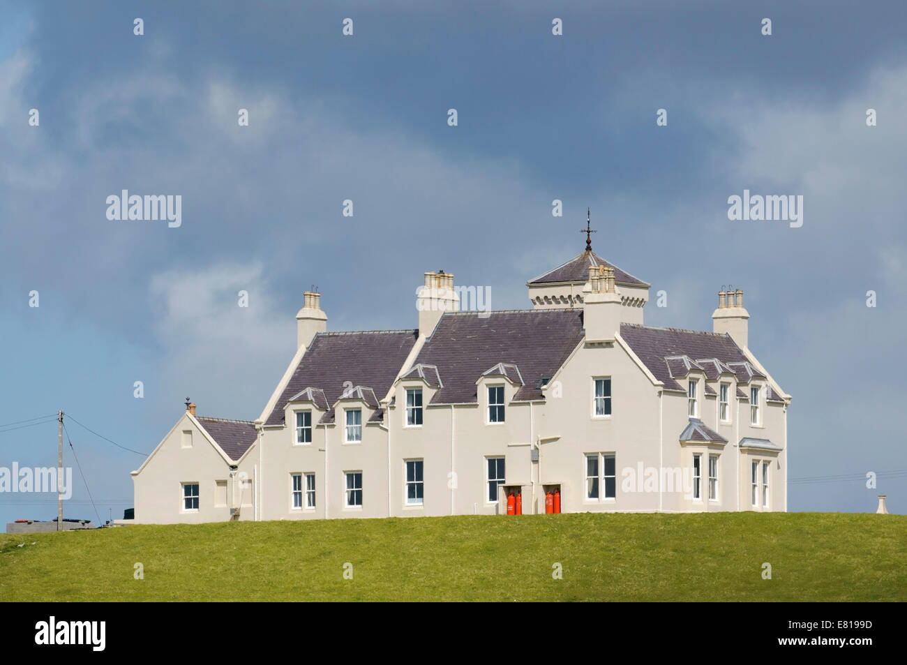 Uig Lodge. Smoked Salmon producers in Uig on the Isle of Lewis in the ...