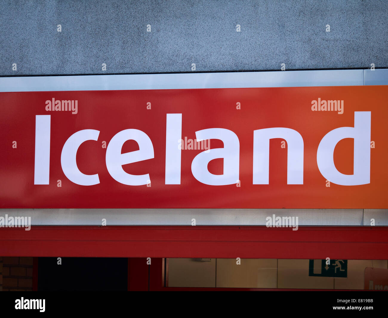 Iceland logo hi-res stock photography and images - Alamy